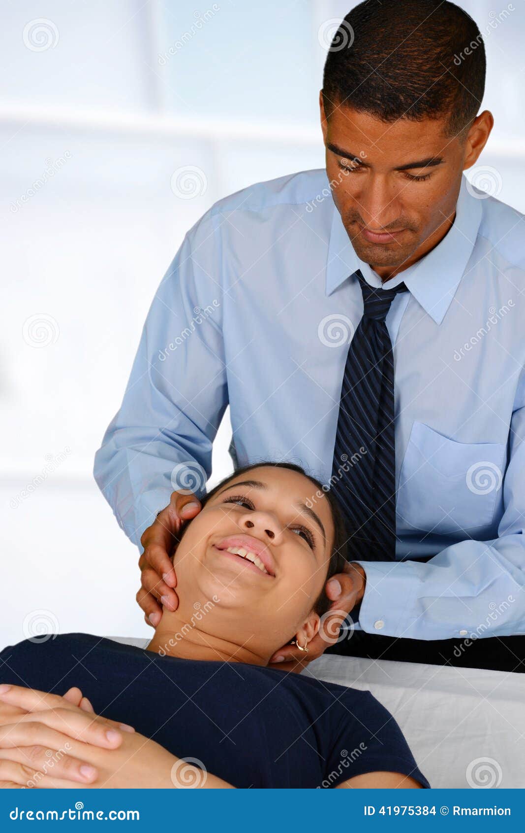 Chiropractor stock photo. Image of practitioner, neck - 41975384