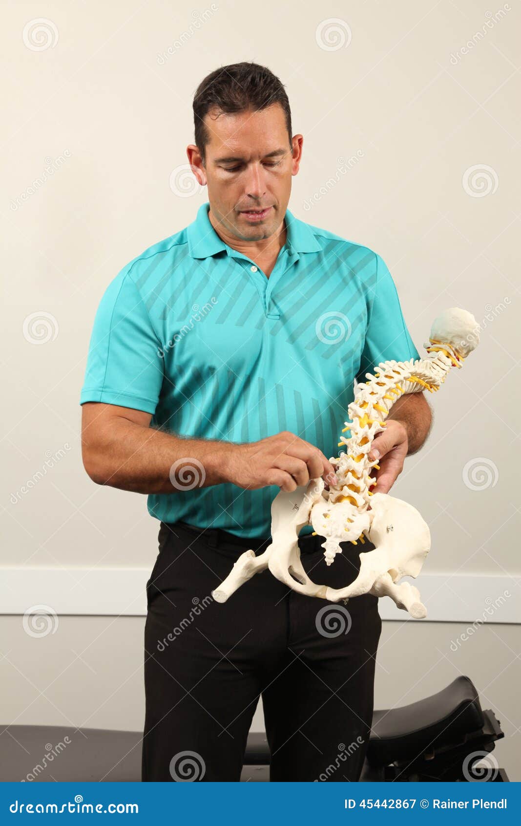 Chiropractor stock image. Image of smiling, portrait - 45442867