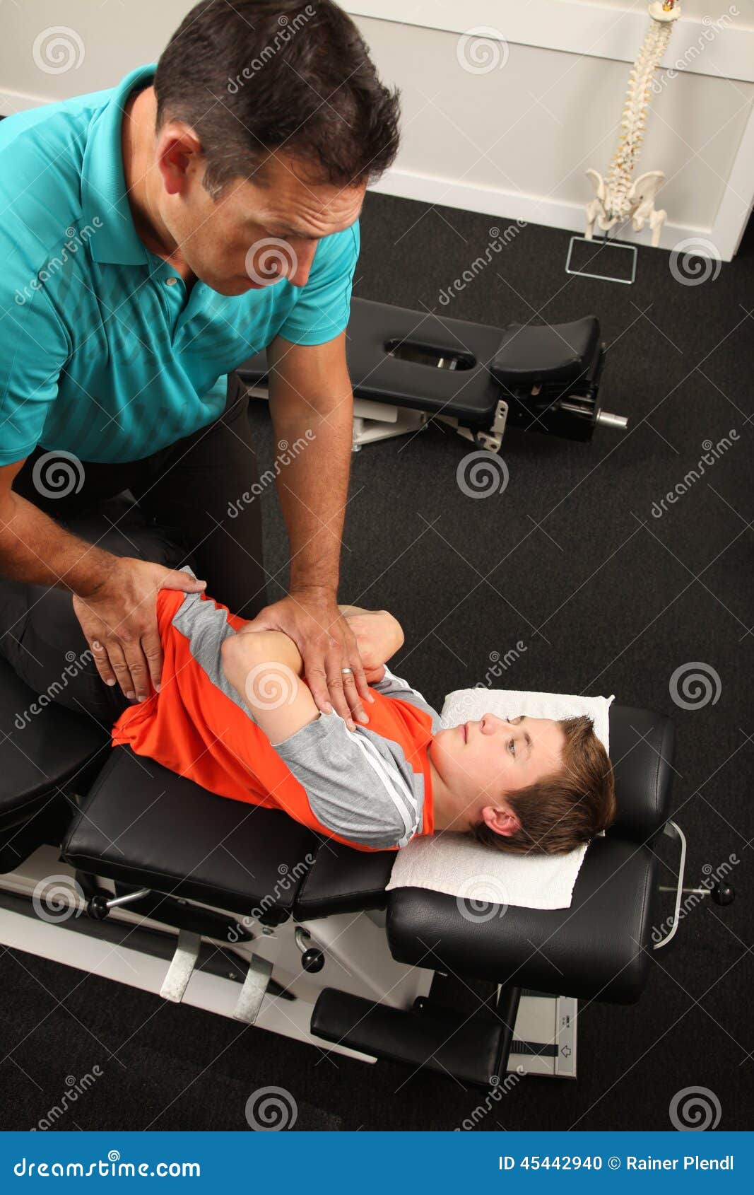 Chiropractor stock photo. Image of chiropractor, pressure - 45442940