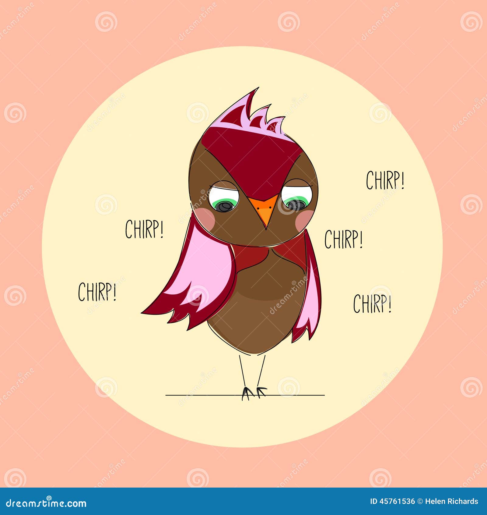 Chirp Cartoons, Illustrations & Vector Stock Images - 1352 Pictures to ...