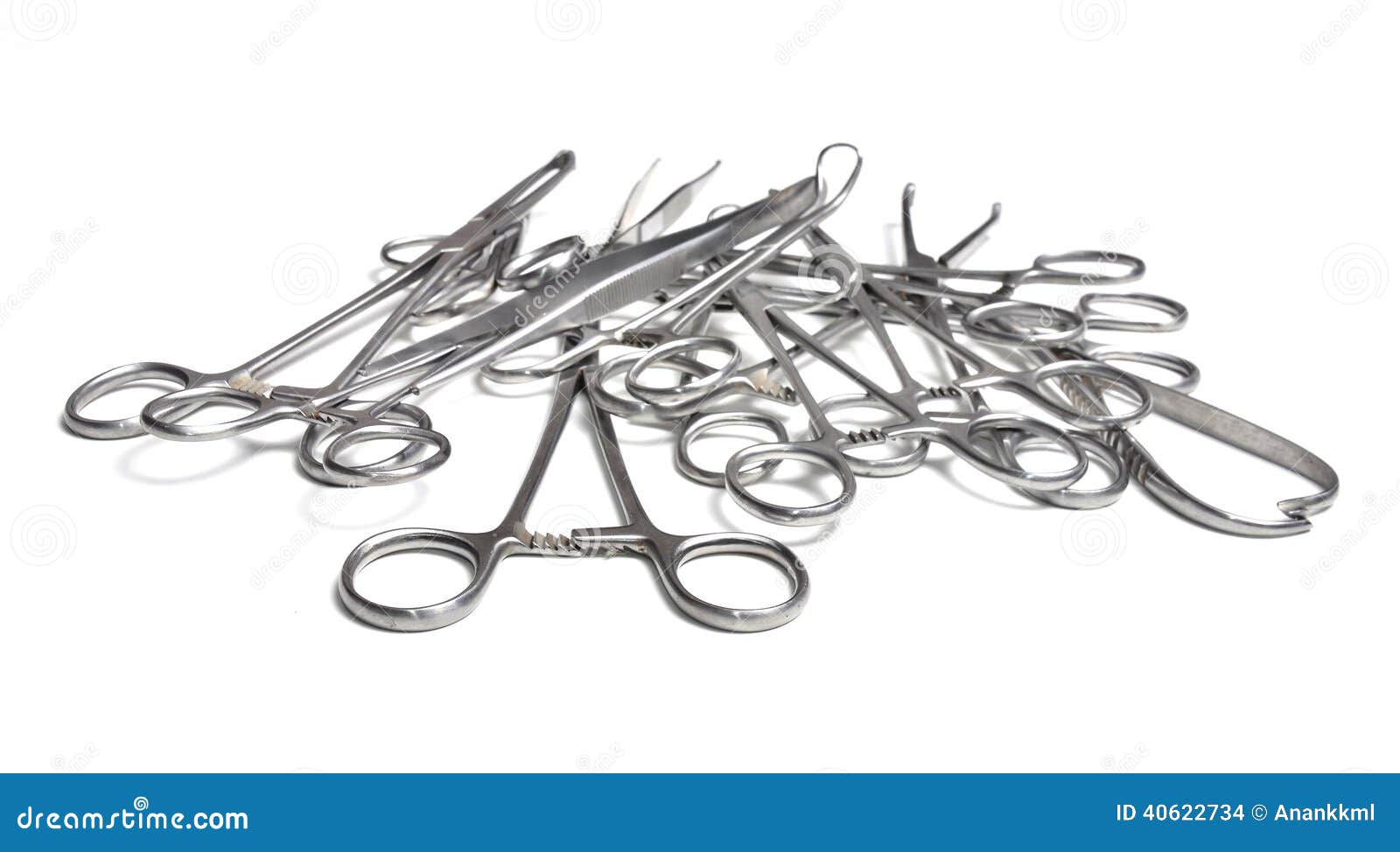 Chirurgische instrumenten stock foto. Image of steriel - 40622734