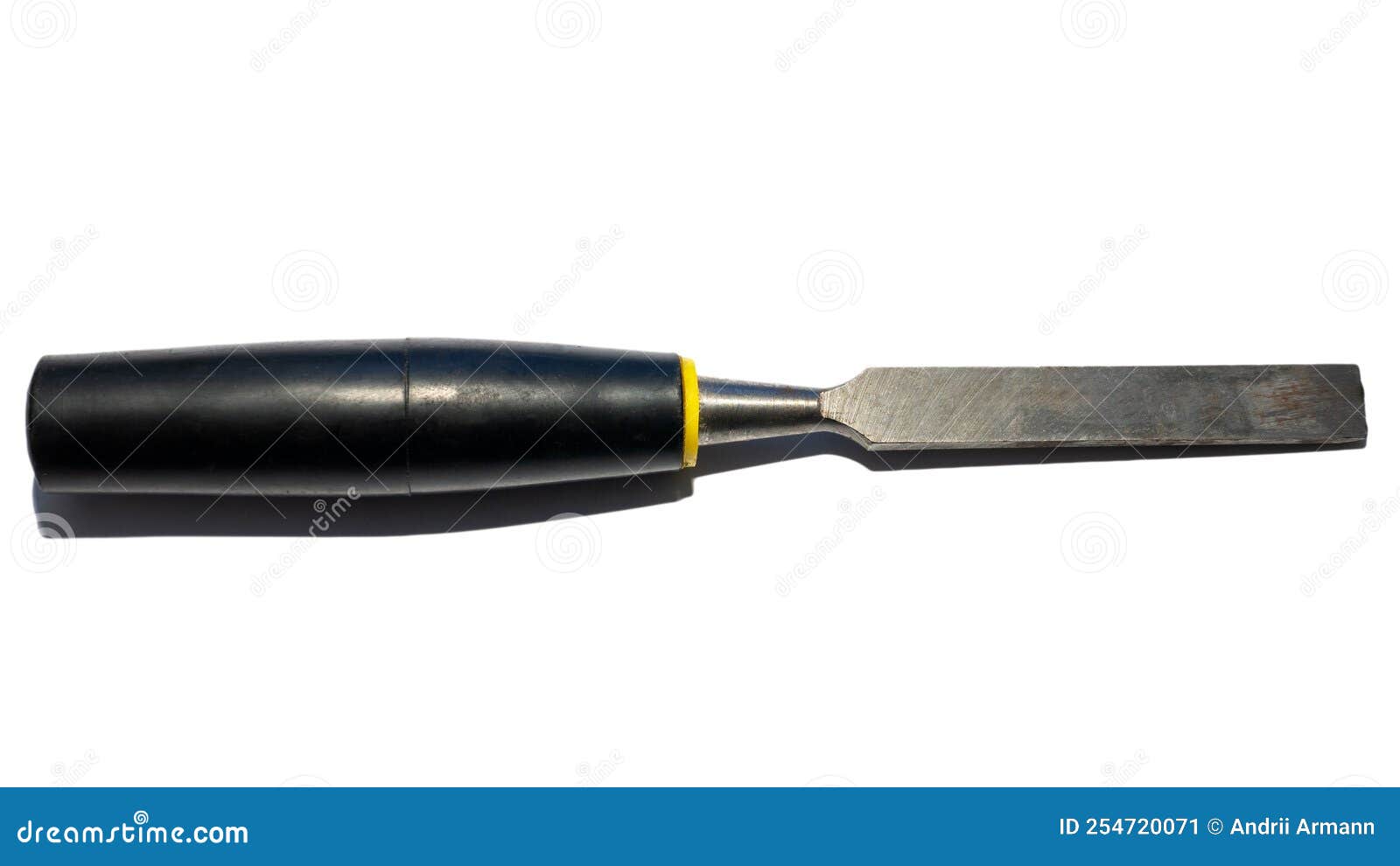 Chisel is a Carpentry or Joinery Hand Cutting Tool Isolated on White ...