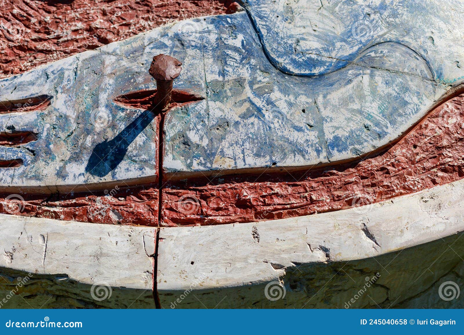 Chisel Driven into a Stone. a Symbolic Conceptual Monument To Diligence ...