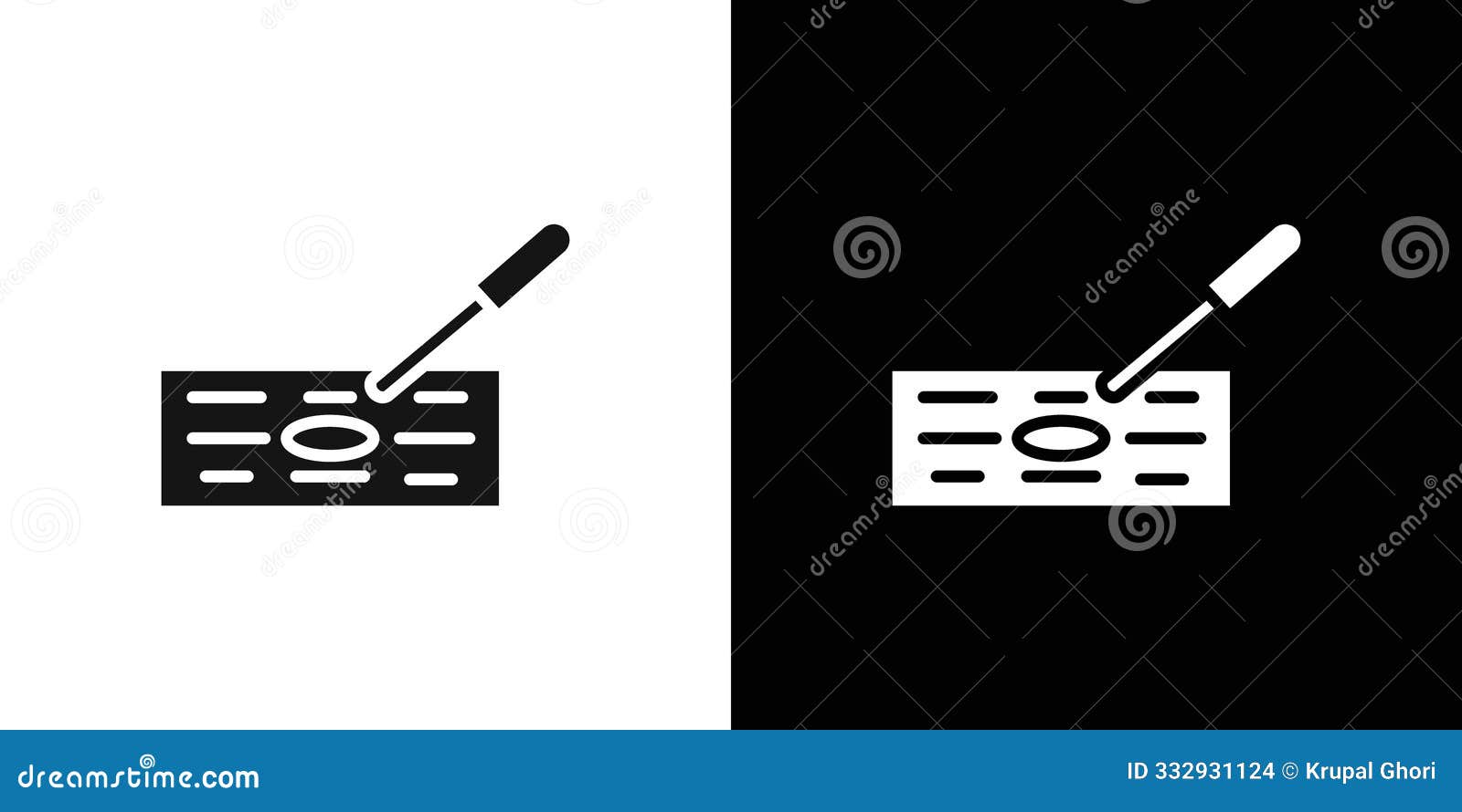 Chisel Icon Logo Set Vector Stock Vector - Illustration of outline ...