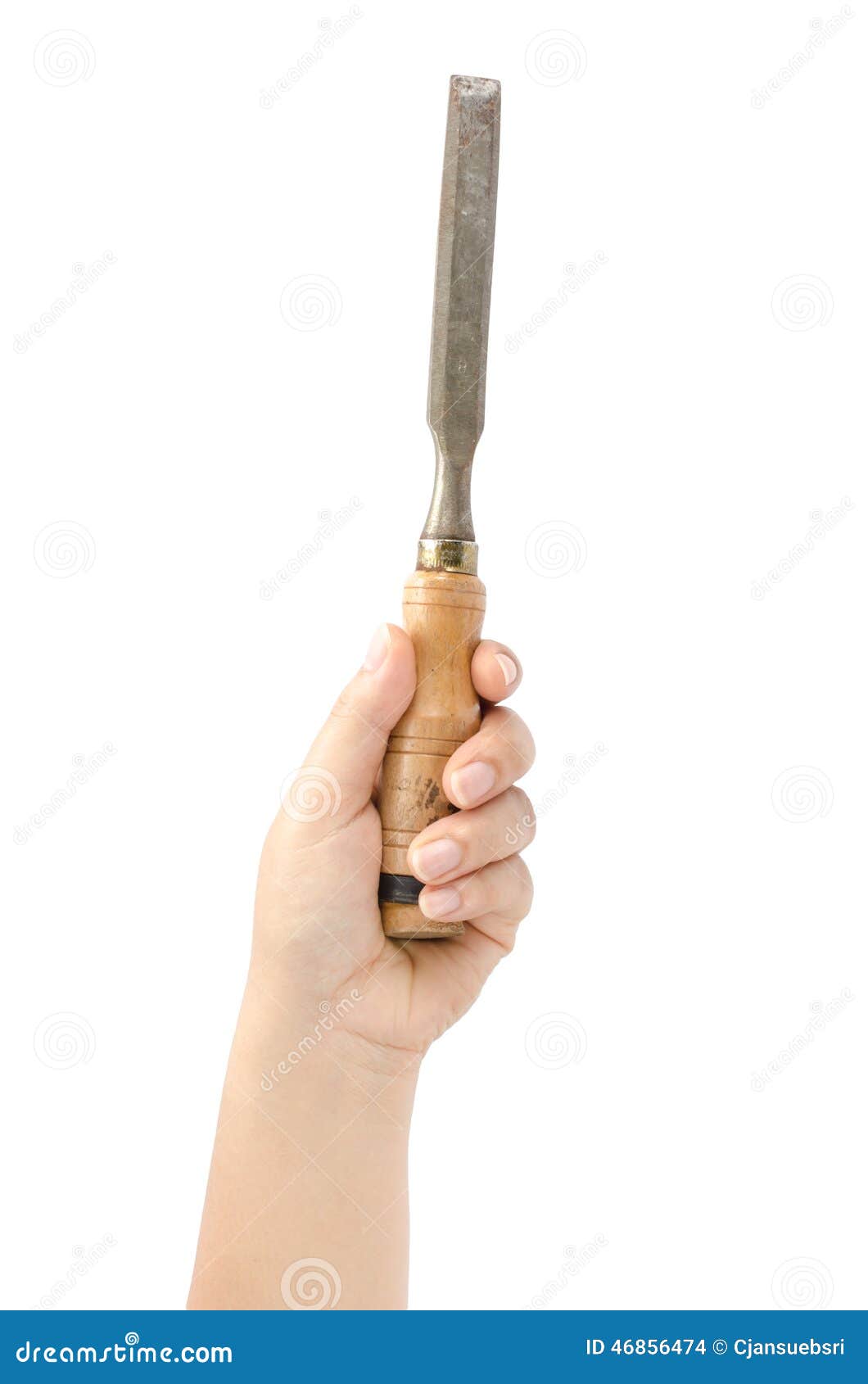 Chisel stock photo. Image of construction, timber, metal - 46856474