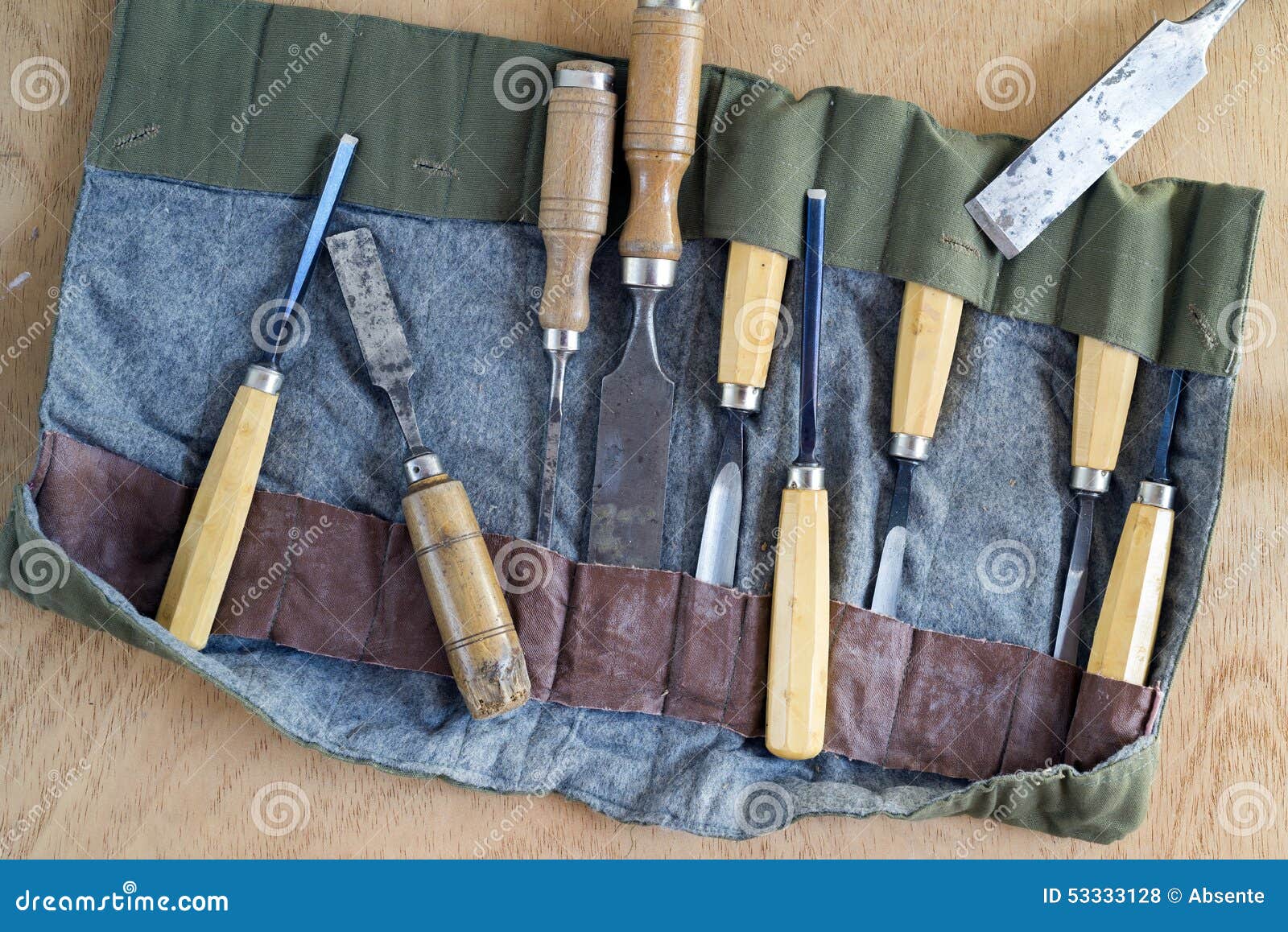 Chisel Set stock photo. Image of closeup, artist, gouge - 53333128