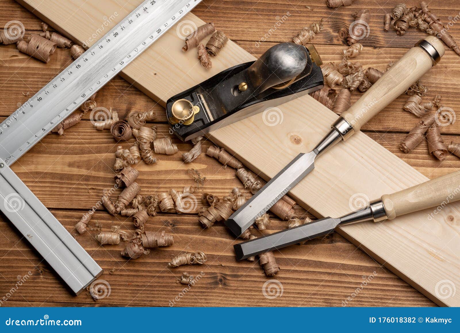 Small Block Of Aged Cheese Sliced In Small Pieces On Wood Board Stock ...