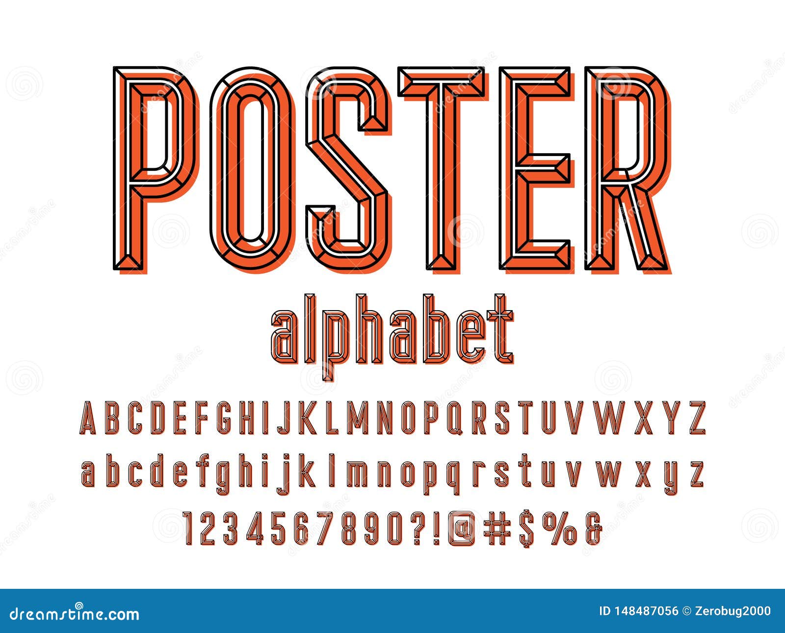 Chisel font stock vector. Illustration of style, retro - 148487056