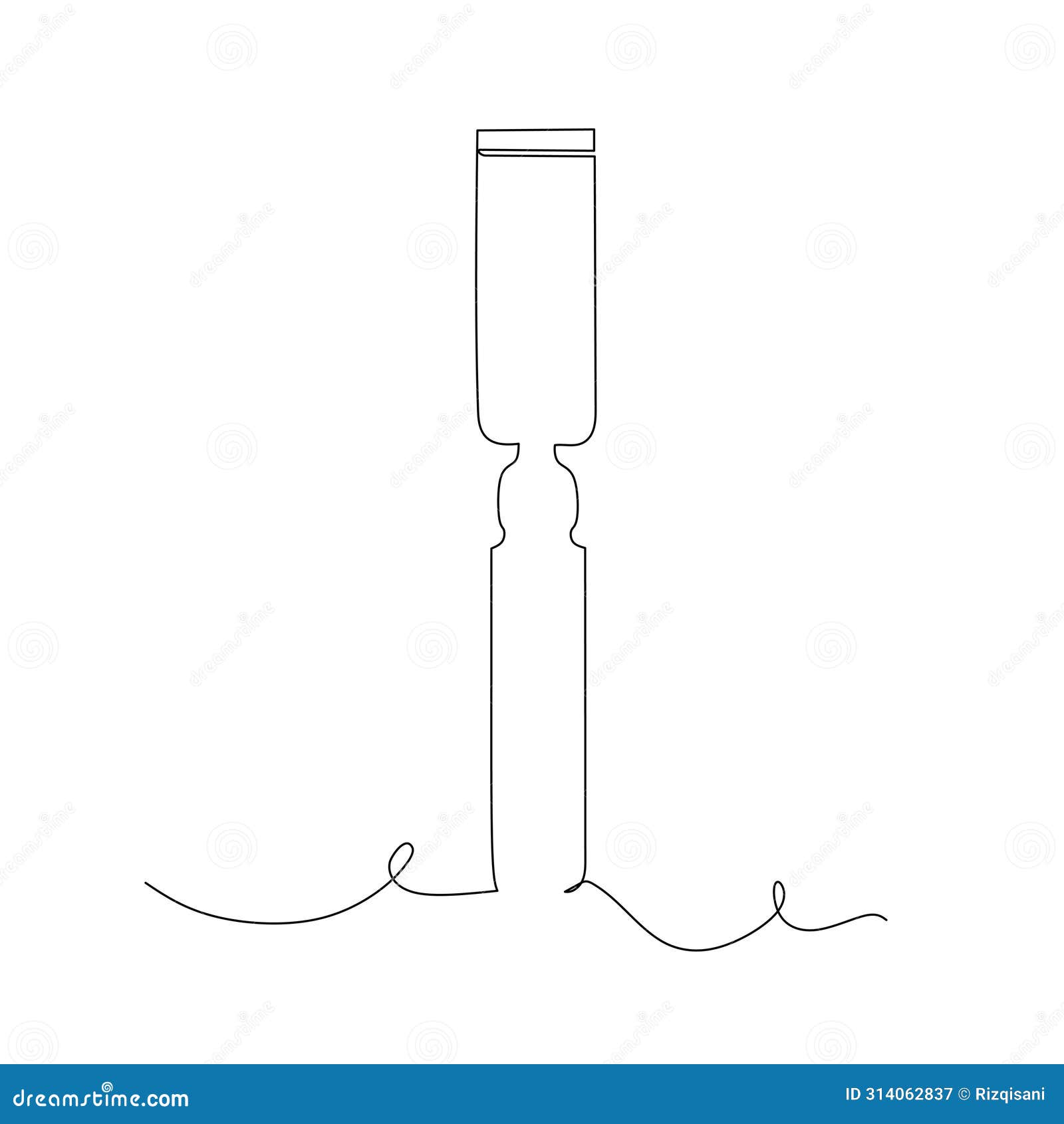 Chisel a Tool for Carving or Cutting a Hard Material Continuous Line ...
