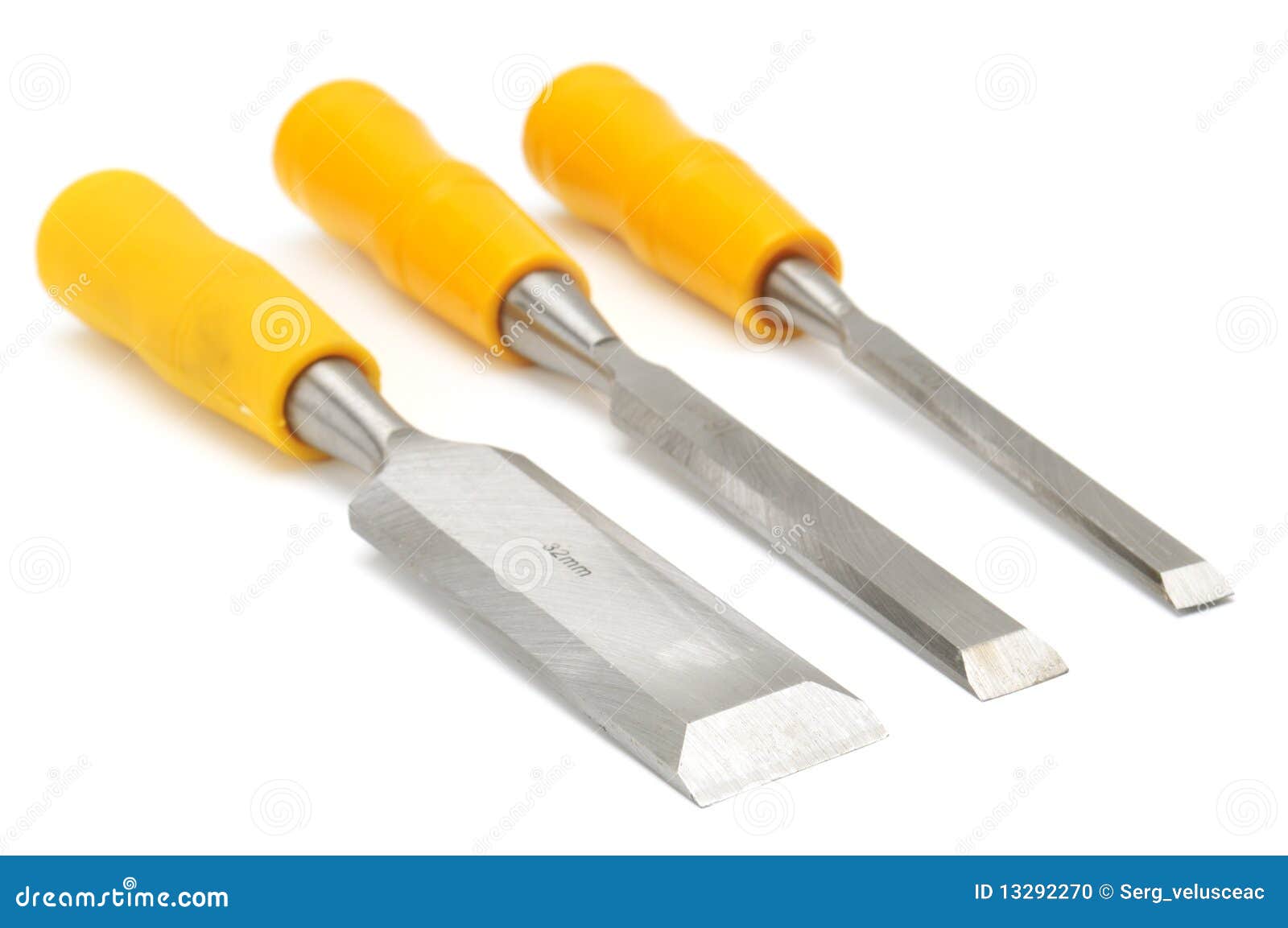 Chisels stock photo. Image of improvement, design, isolated - 13292270