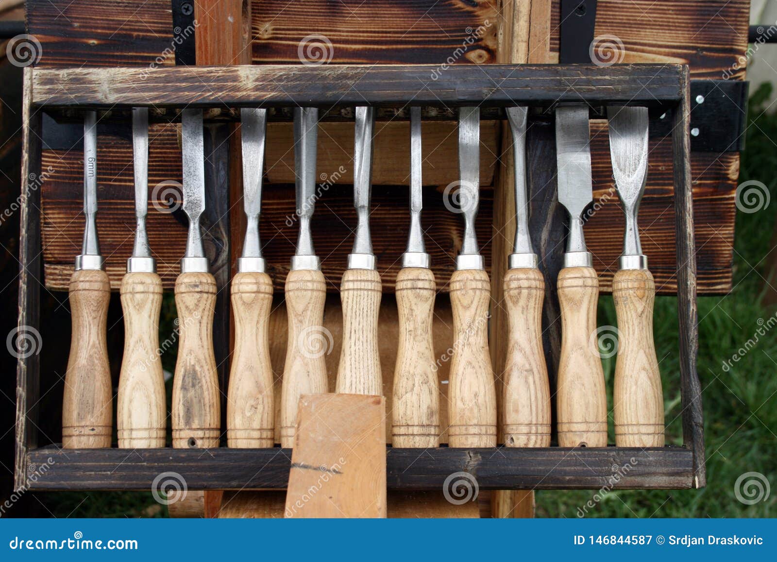 Chisels of Various Thicknesses and Shapes Stock Image - Image of work ...