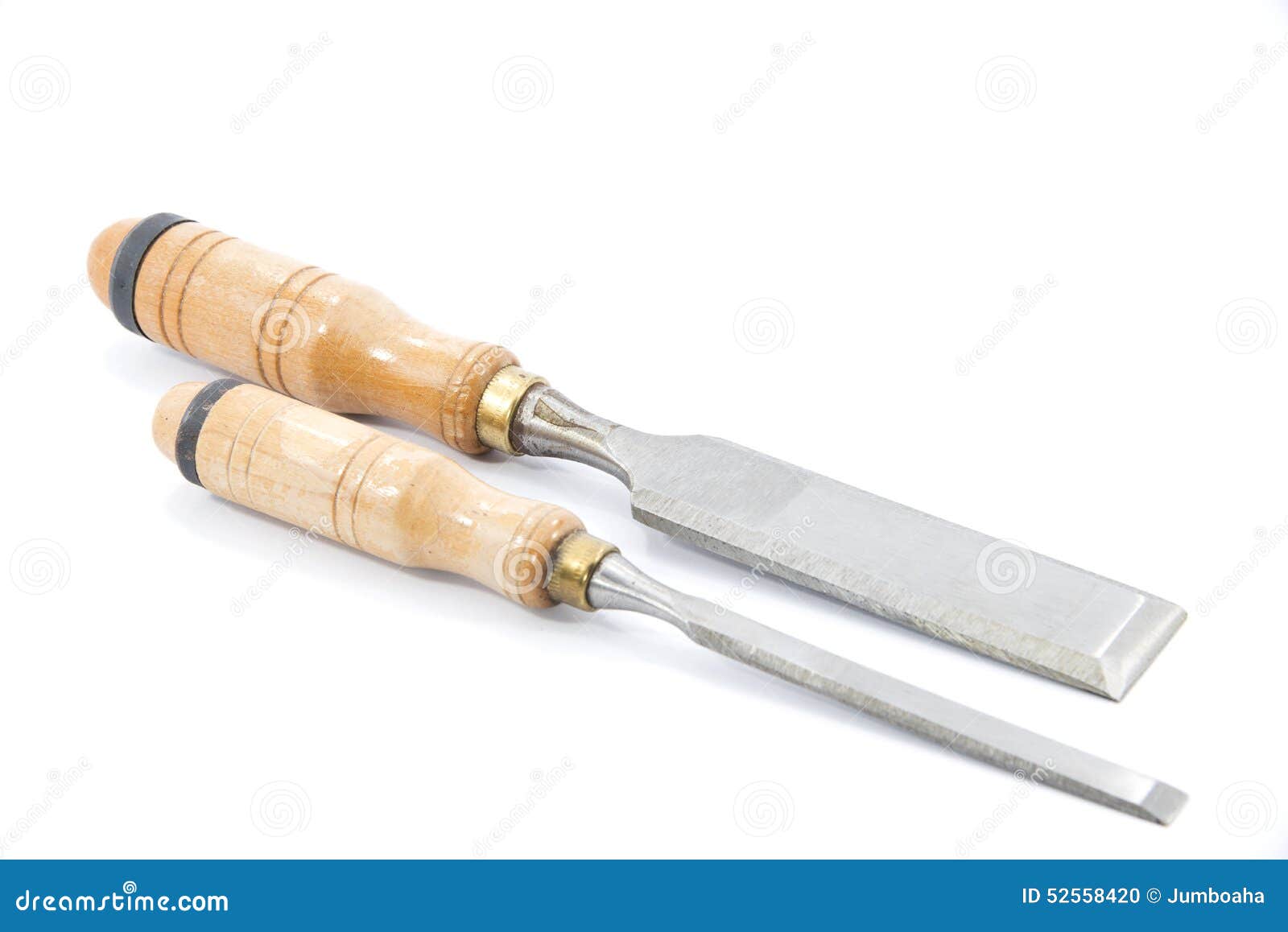Chisels on white stock photo. Image of wrench, repair - 52558420