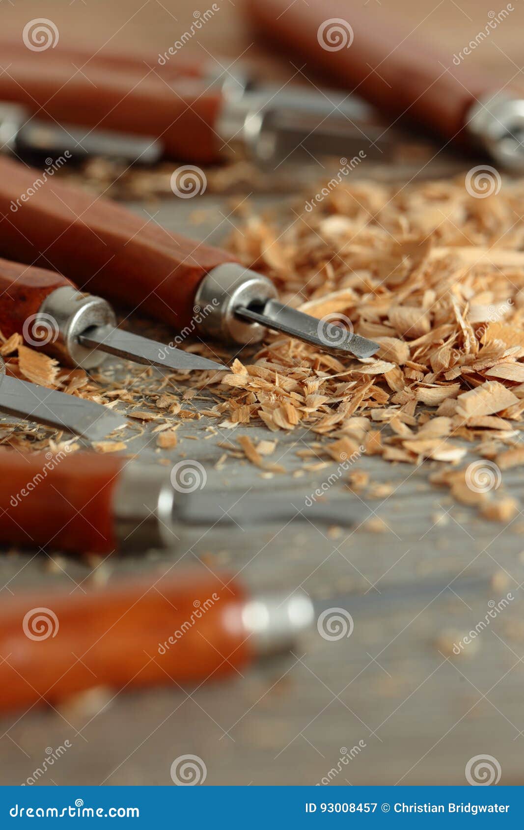 Chisels on a Wood Background Stock Image - Image of chisels, tool: 93008457