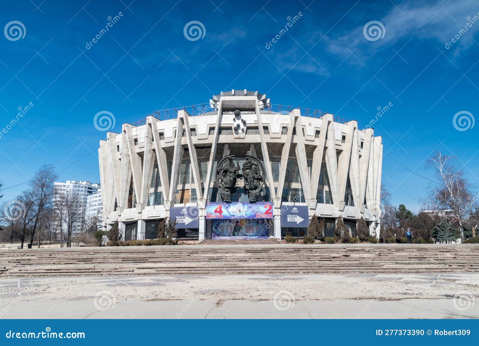 Circus Building in Chisinau Editorial Image - Image of amazing ...