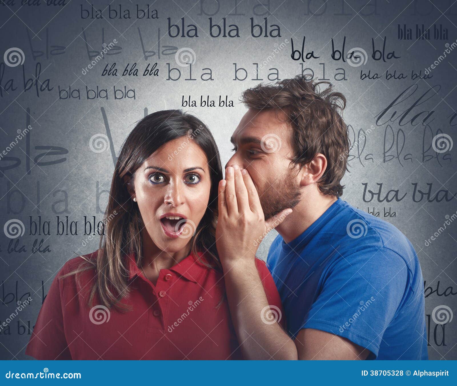 Chisme foto de archivo. Imagen de chismoso, retrato, asombroso - 38705328