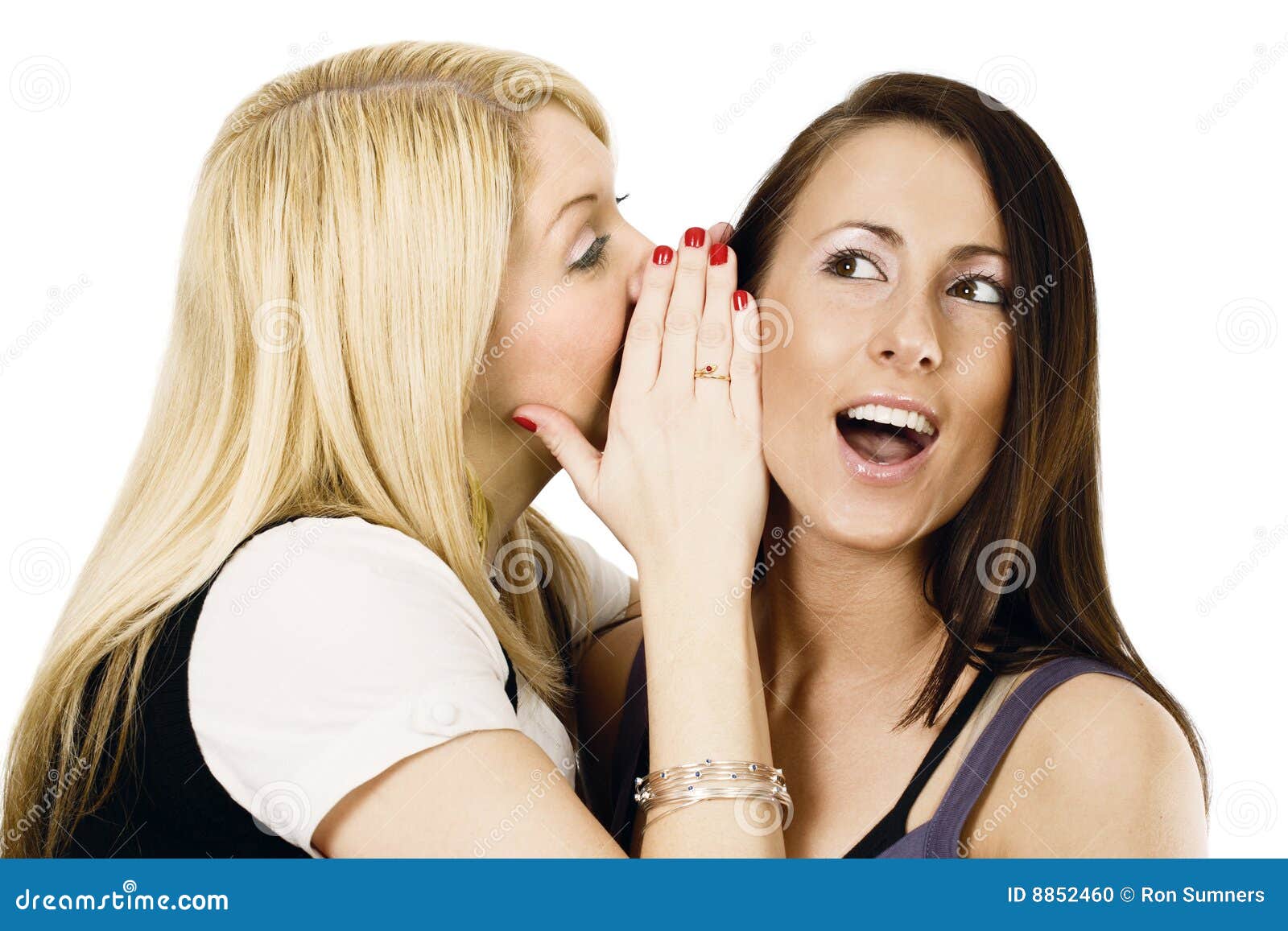 Chisme foto de archivo. Imagen de feliz, muchachas, discurso - 8852460