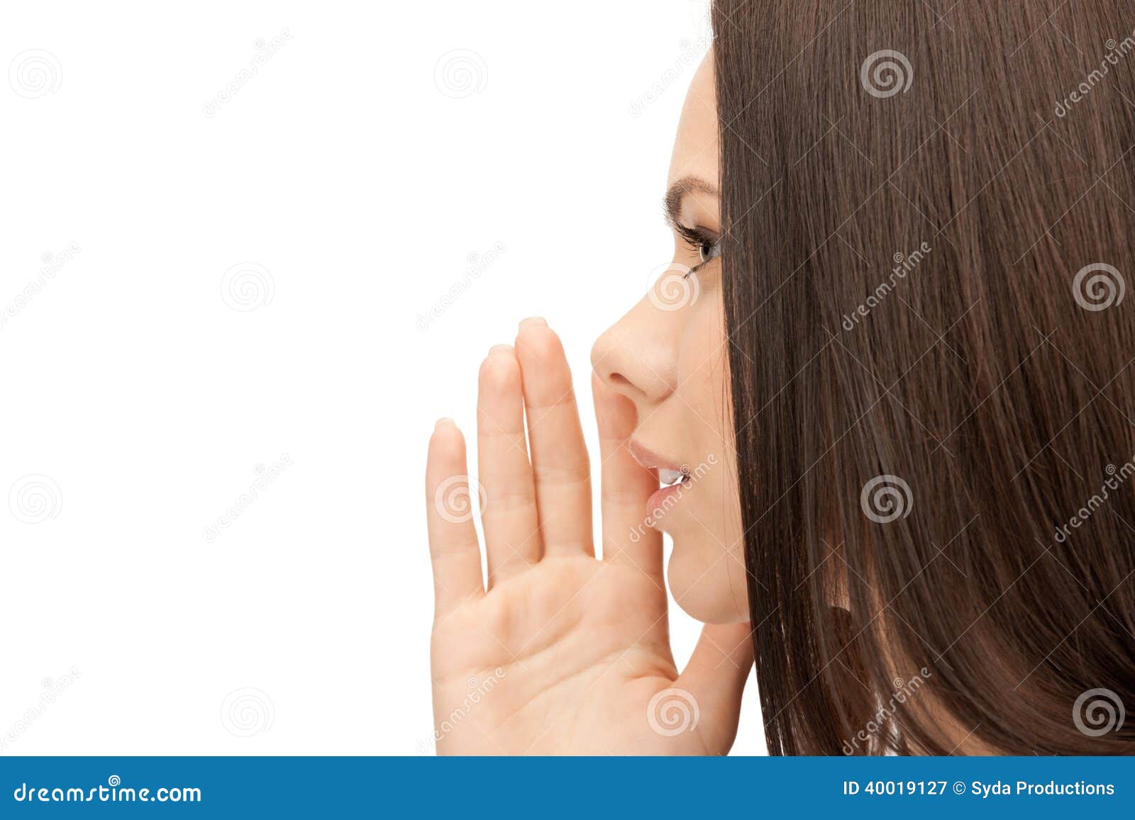 Chisme Susurrante De La Mujer Imagen de archivo - Imagen de hermoso ...