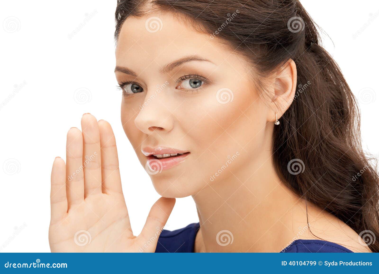 Chisme Susurrante De La Mujer Imagen de archivo - Imagen de concepto ...