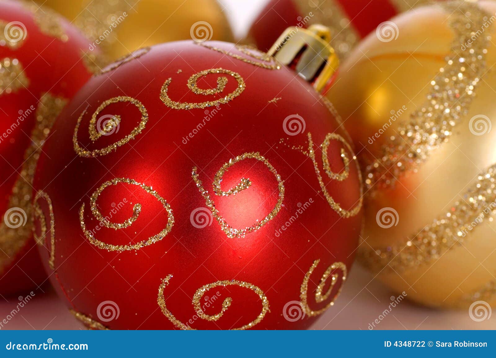Chistmas Bulbs stock photo. Image of sparkle, seasonal - 4348722