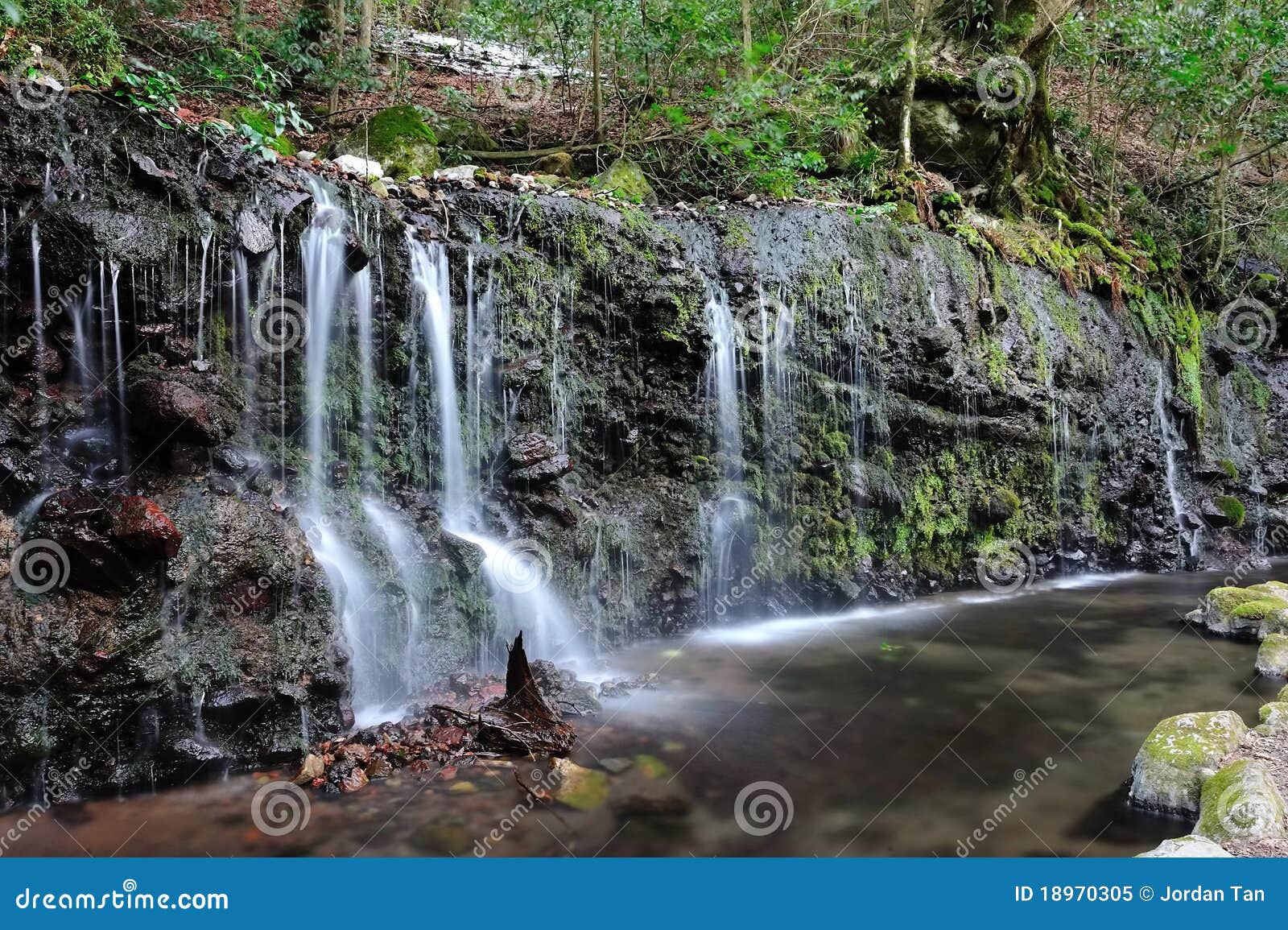 Chisuji Waterfall stock image. Image of water, natural - 18970305