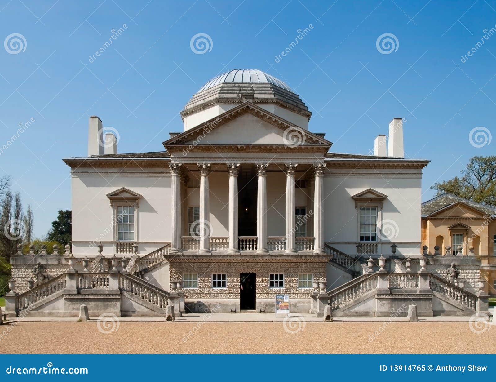 Chiswick House in London stock image. Image of neoclassical - 13914765