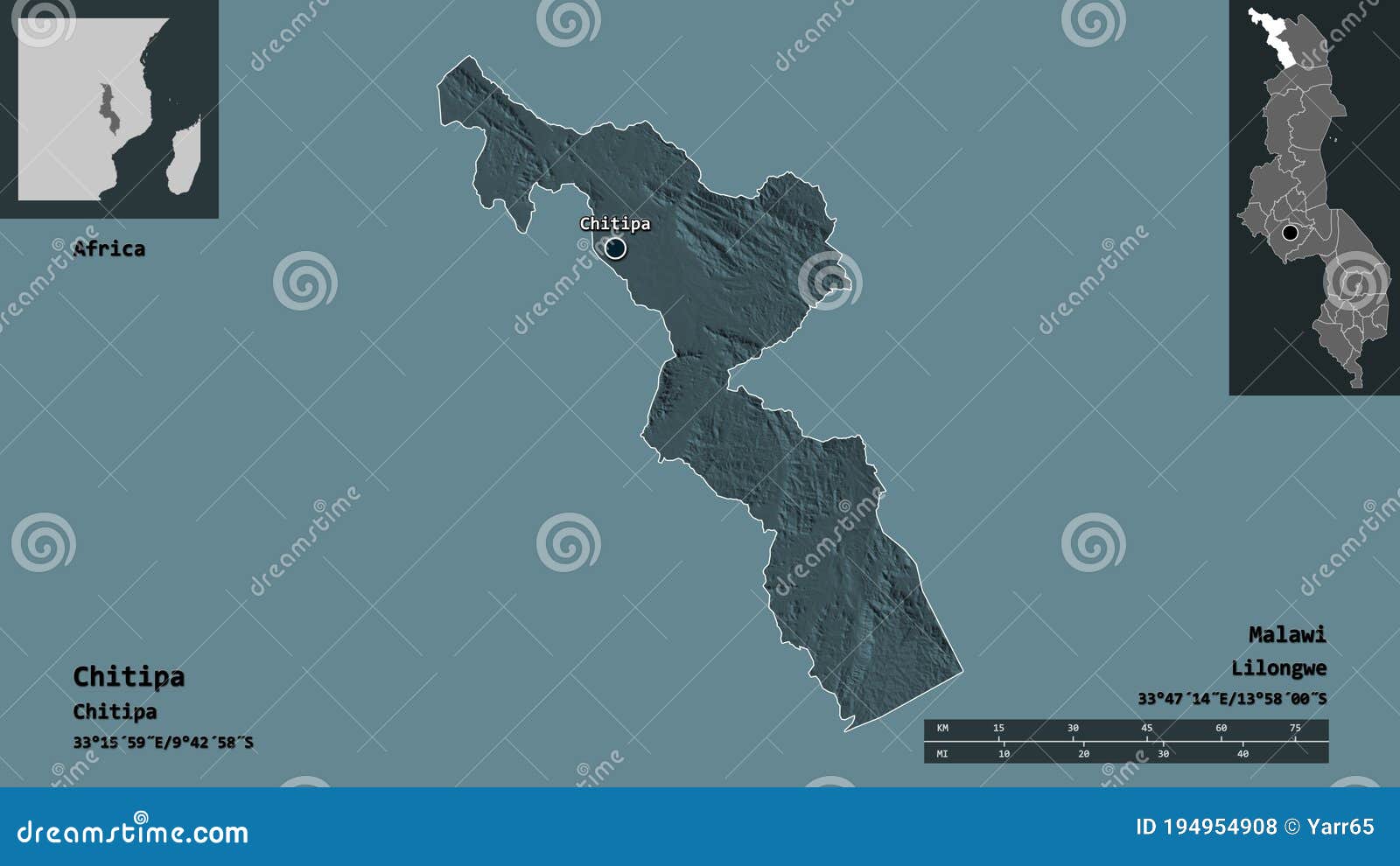 Chitipa, District of Malawi,. Previews. Administrative Stock ...