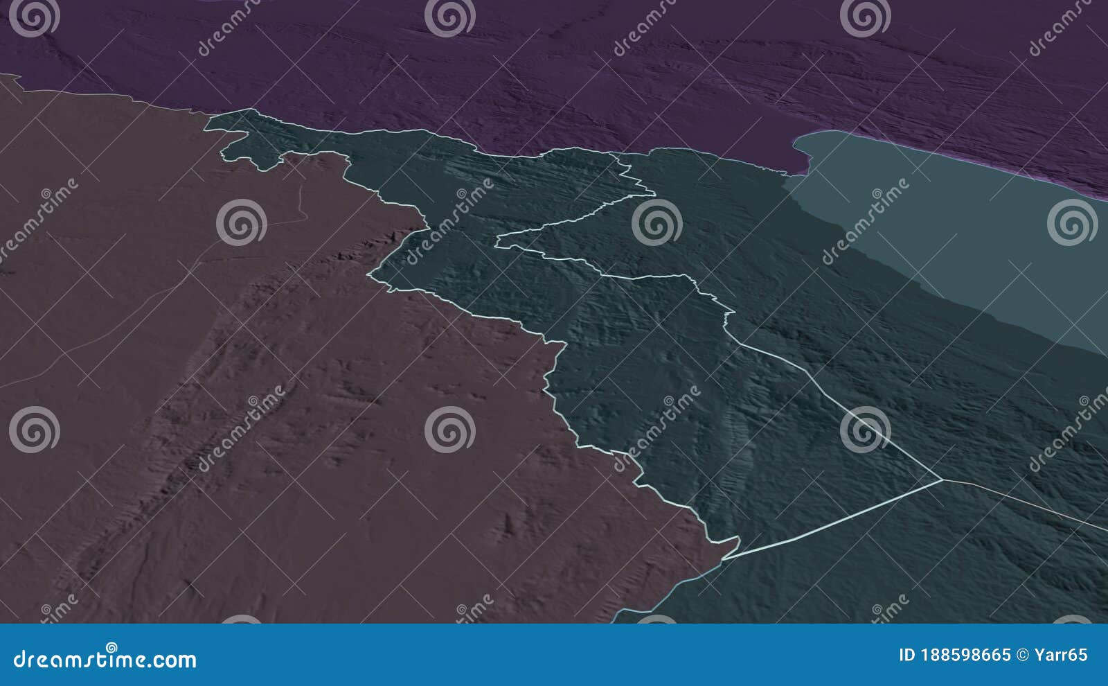 Chitipa, Malawi - Outlined. Administrative Stock Illustration ...