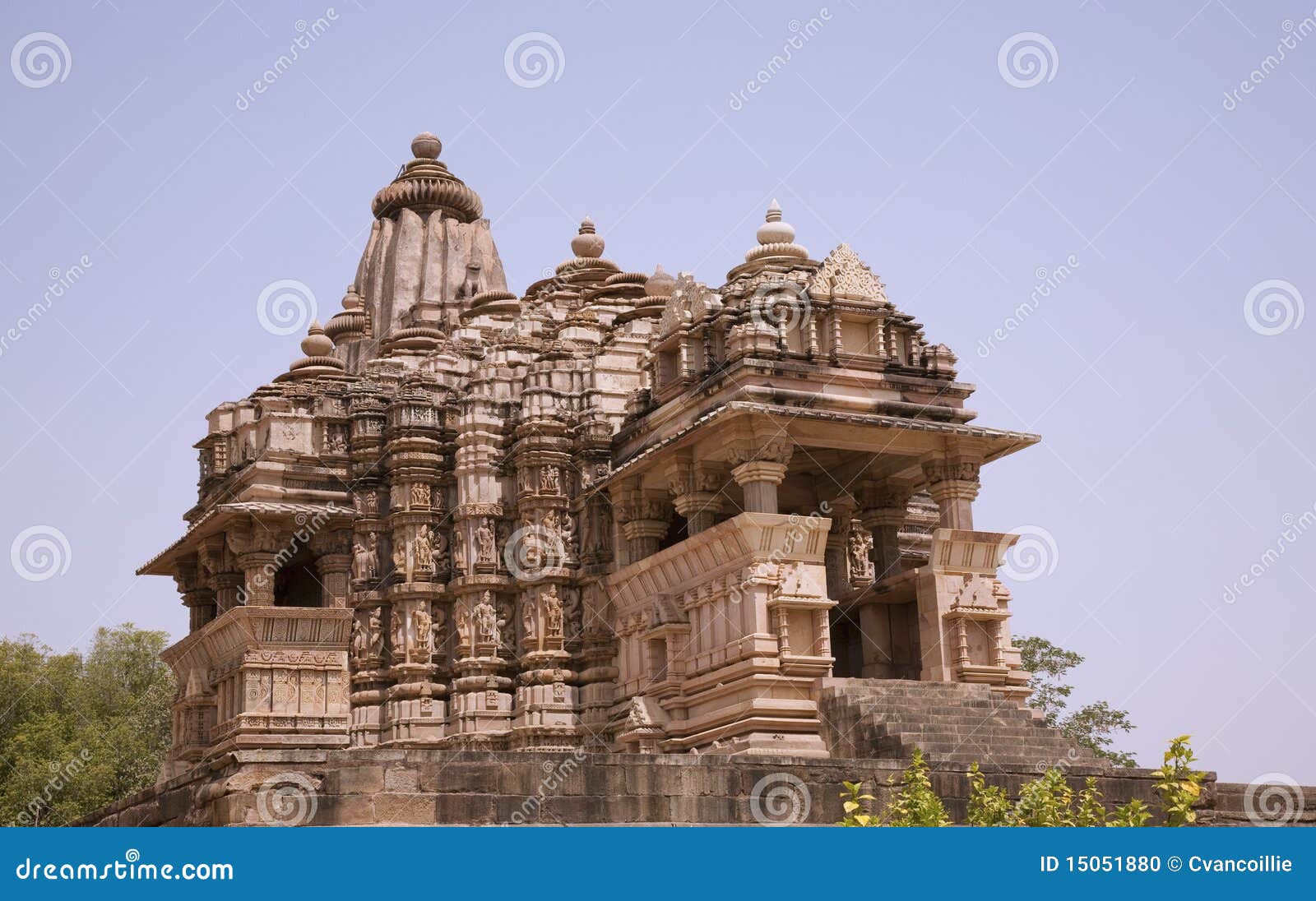 Chitragupta Temple, Khajuraho Stock Photo - Image of religion, temple ...