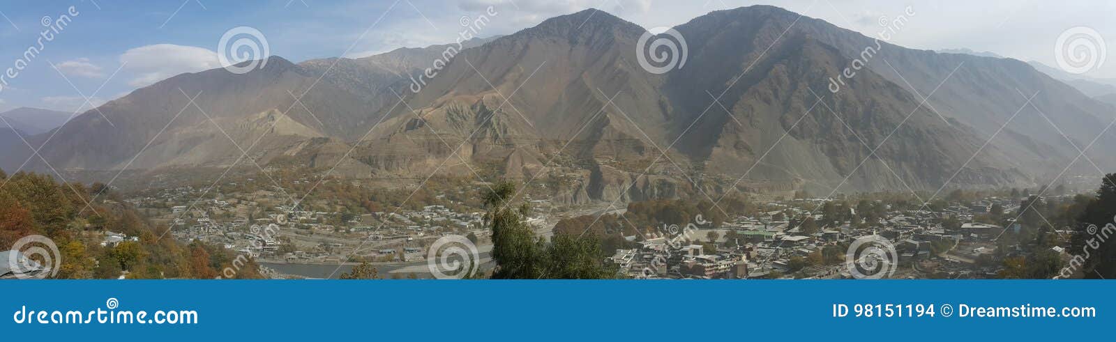 Chitral stock photo. Image of view, clear, chitral, bluesky - 98151194
