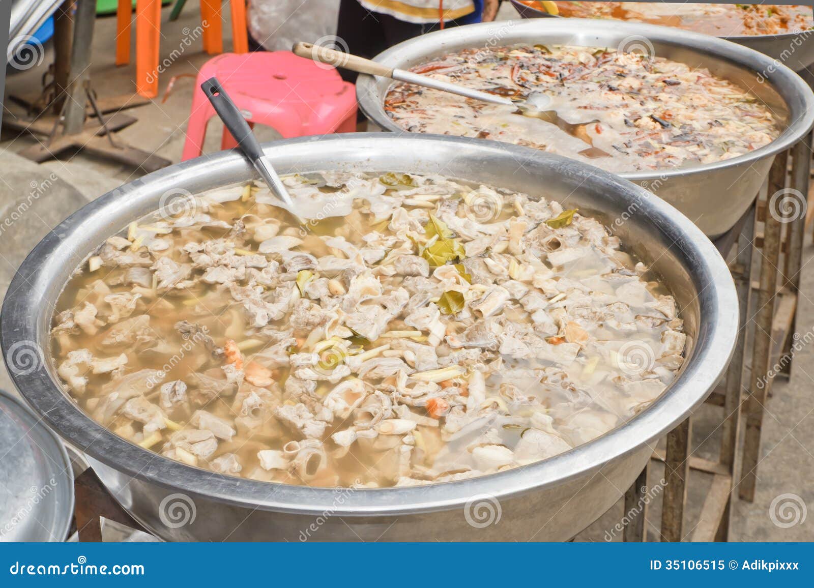 Chitterlings stock image. Image of animal, cooking, bone - 35106515