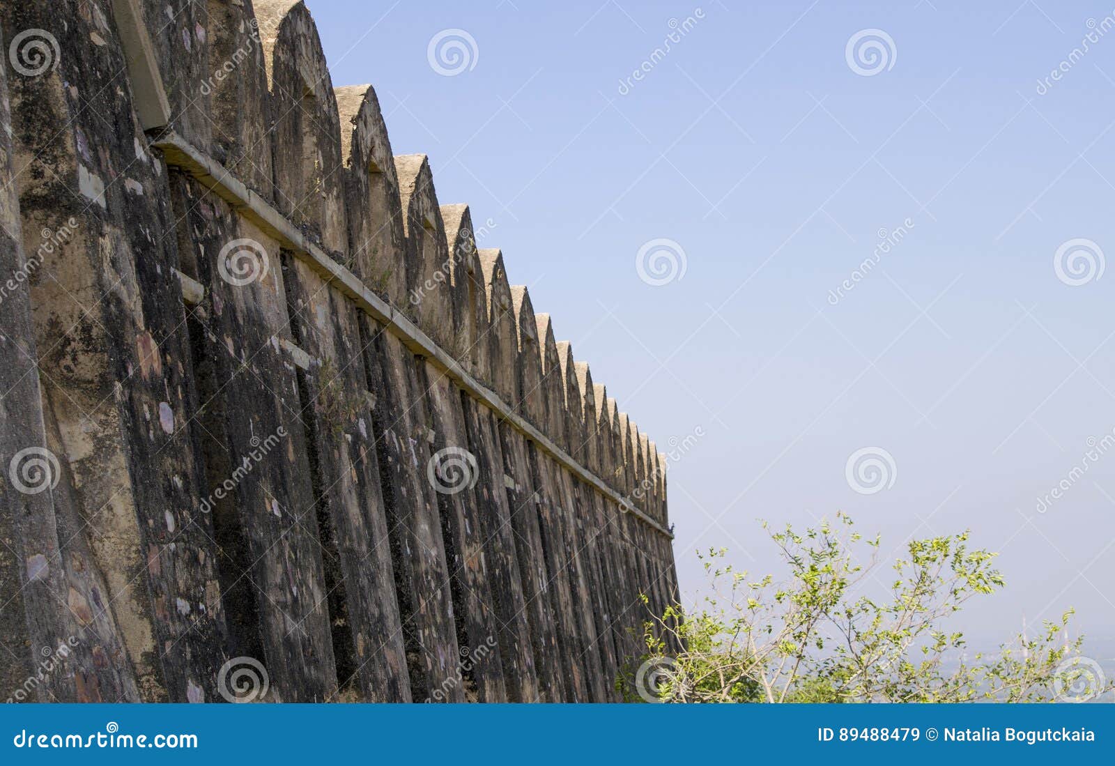 Chittorgarh an Ancient Fort in India Wall Stock Image - Image of ...