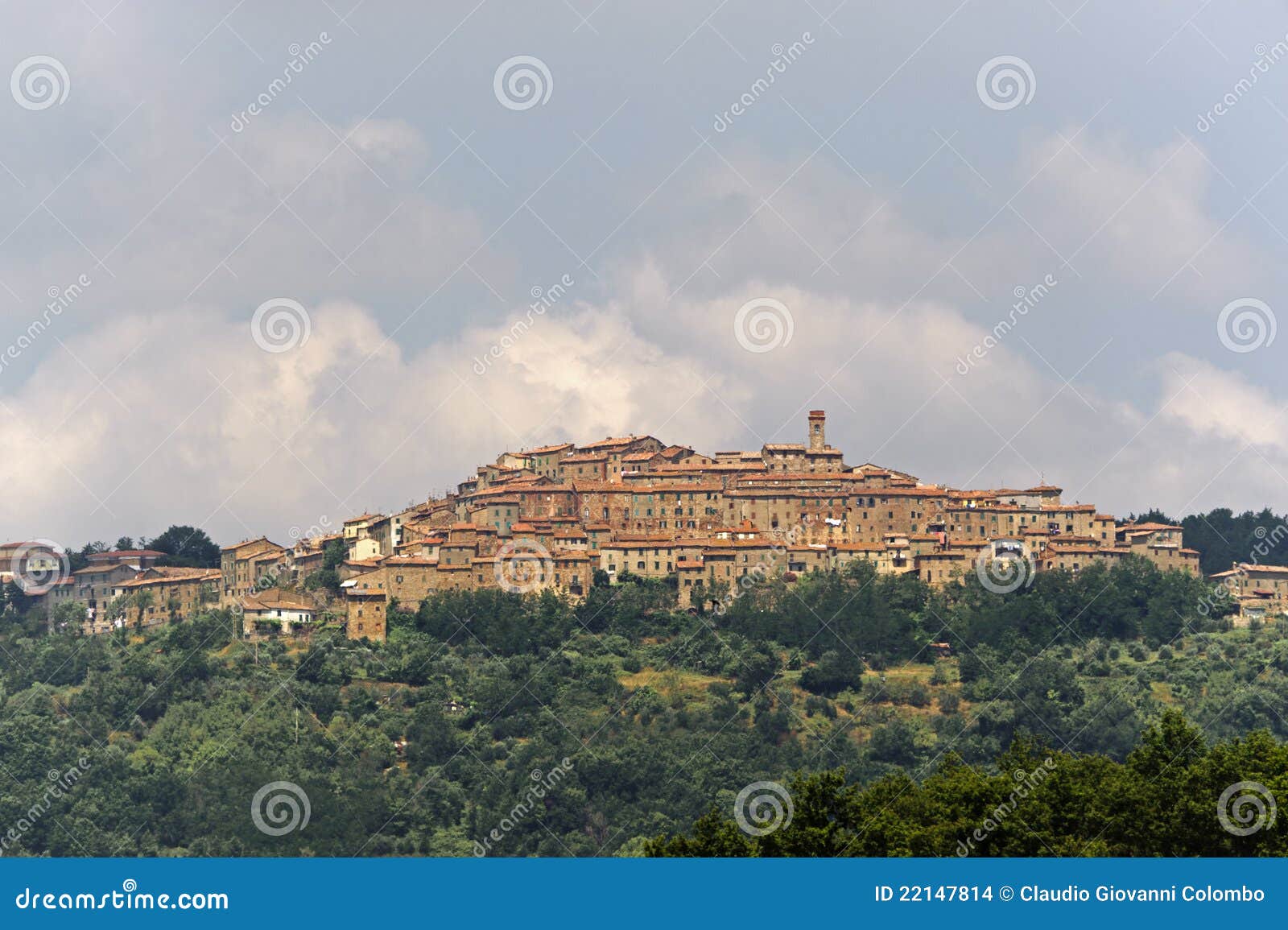 Chiusdino (Tuscany) stock photo. Image of outdoor, europe - 22147814