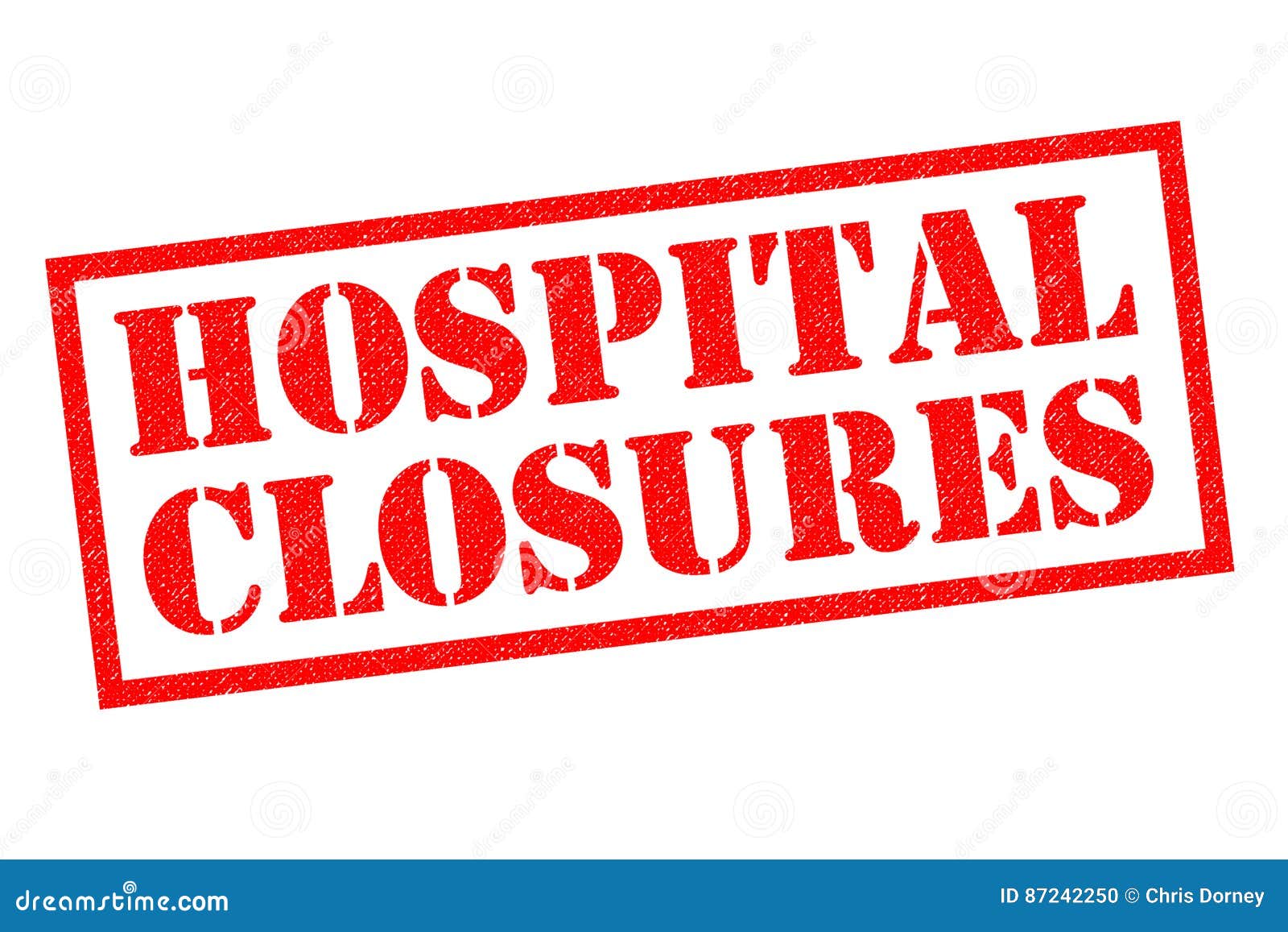 CHIUSURE DELL'OSPEDALE illustrazione di stock. Illustrazione di ...