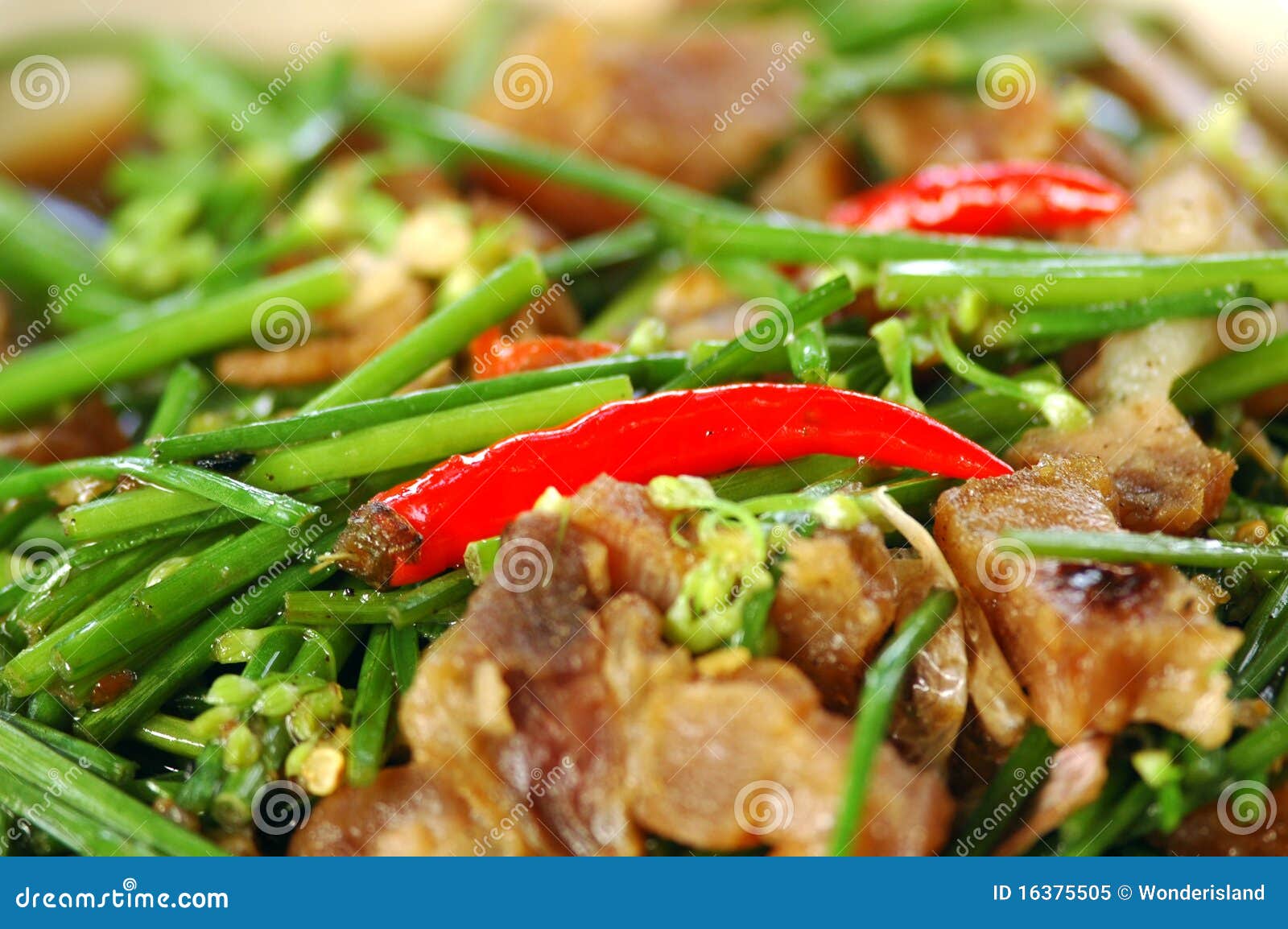 Chive Flowers (Dok Gui Chai) Stock Image - Image of beauty, head: 16375505