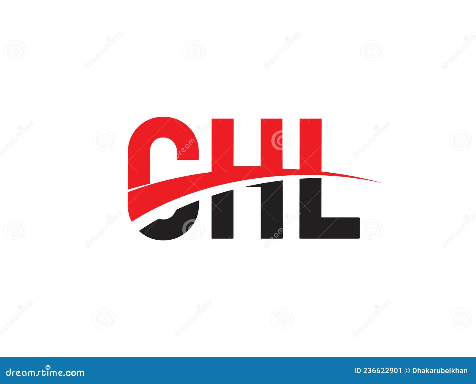 CHL Letter Initial Logo Design Vector Illustration Stock Vector ...