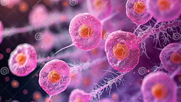 Chlamydia Trachomatis Bacteria Under a Microscope AI Generated Stock ...