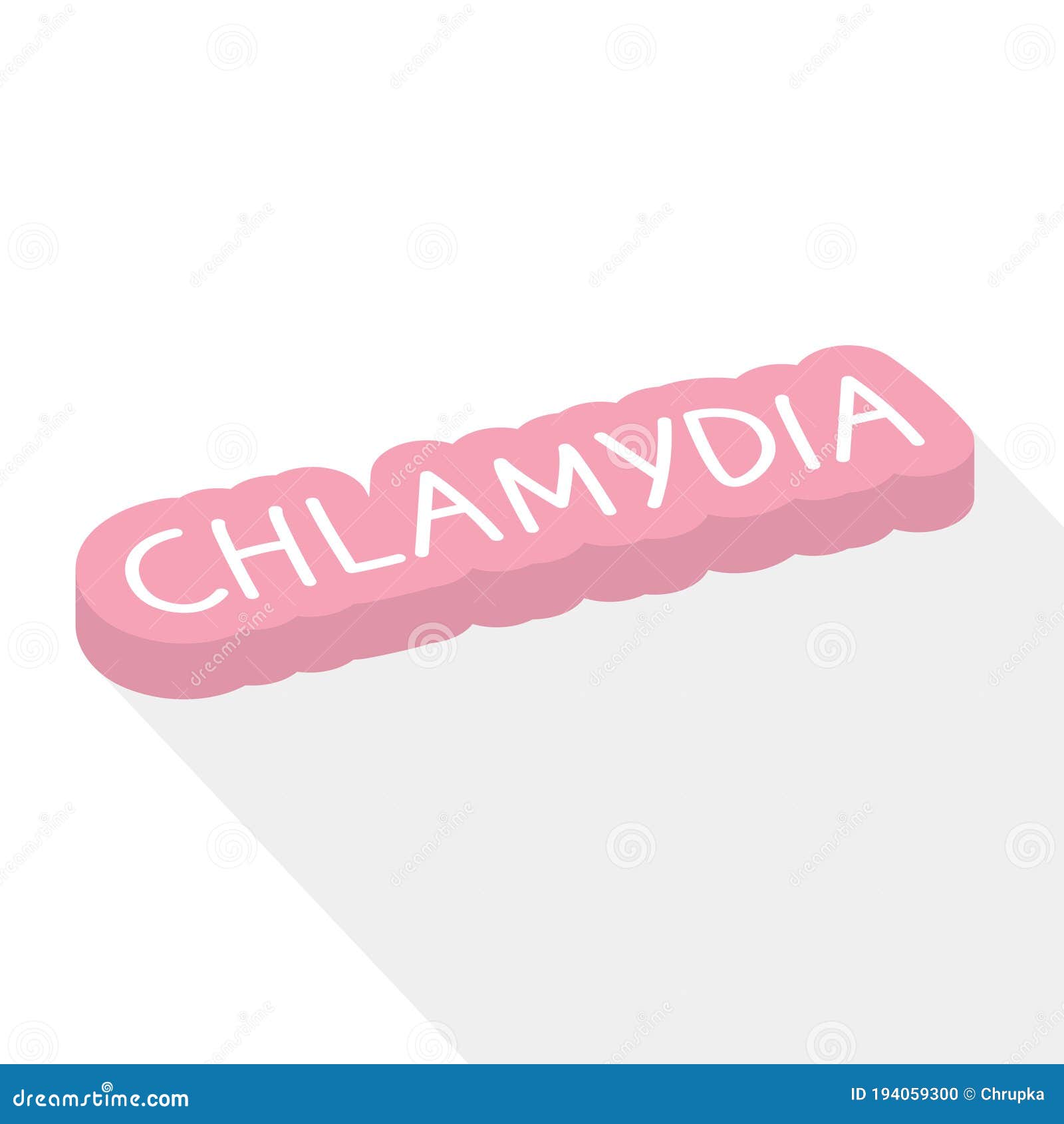 Chlamydia word concept stock vector. Illustration of prevent - 194059300