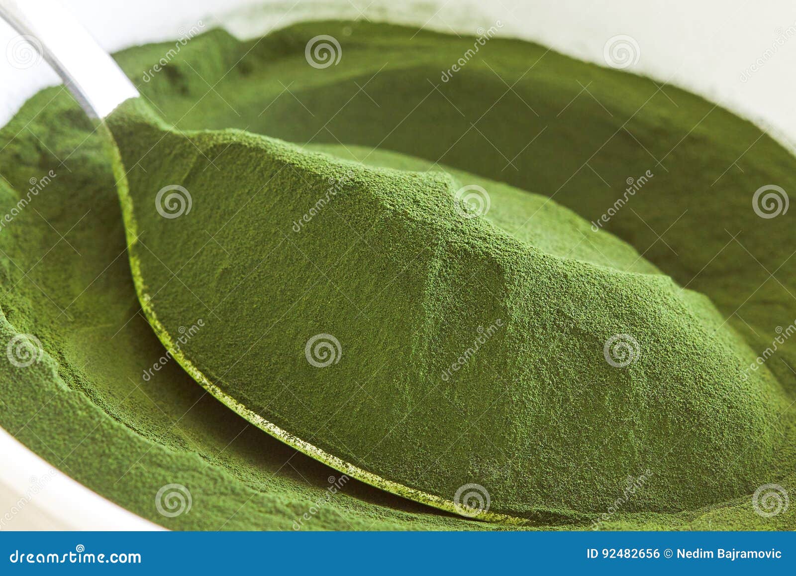 Chlorella algae powder stock photo. Image of powder, treatment - 92482656