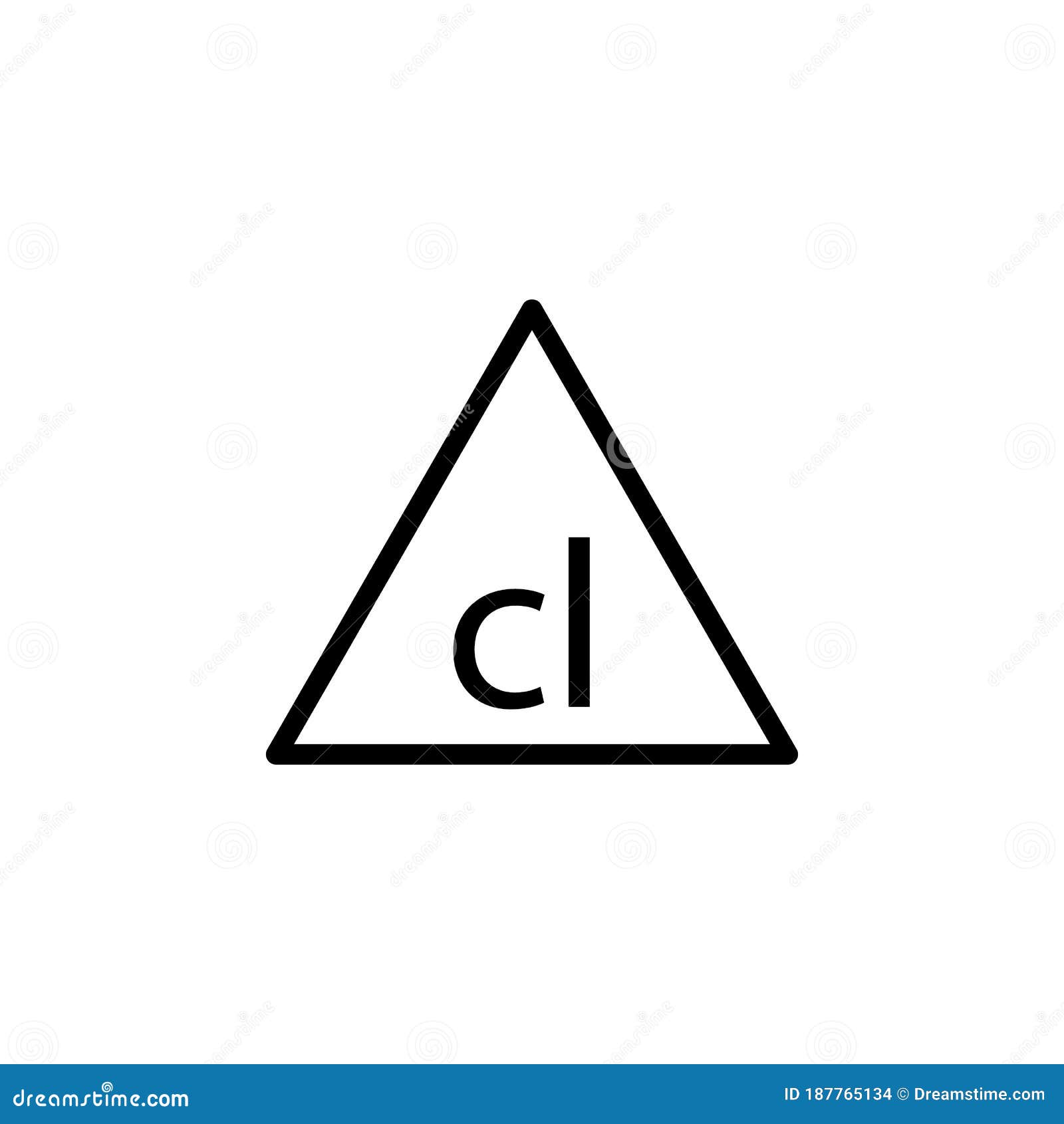 Chlorine Icon. Element of Laundry Icon for Mobile Concept and Web Apps ...