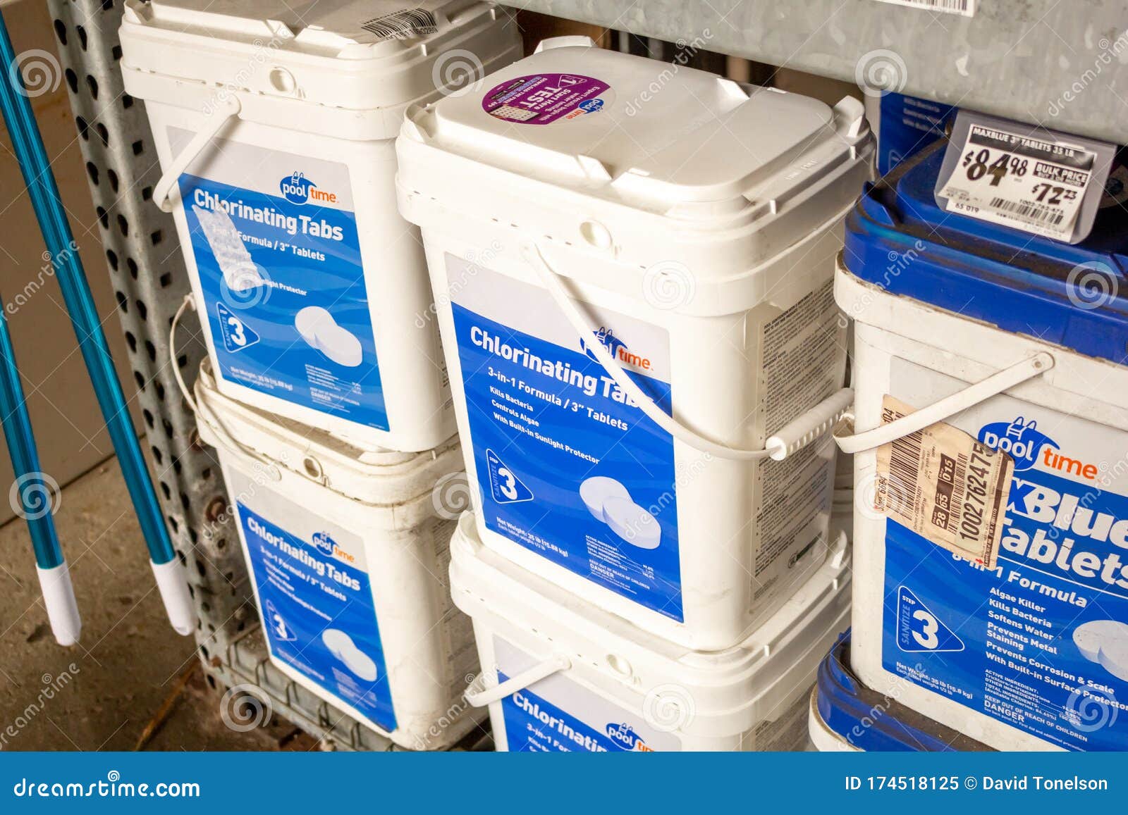 Chlorine tabs editorial image. Image of resort, tablet - 174518125