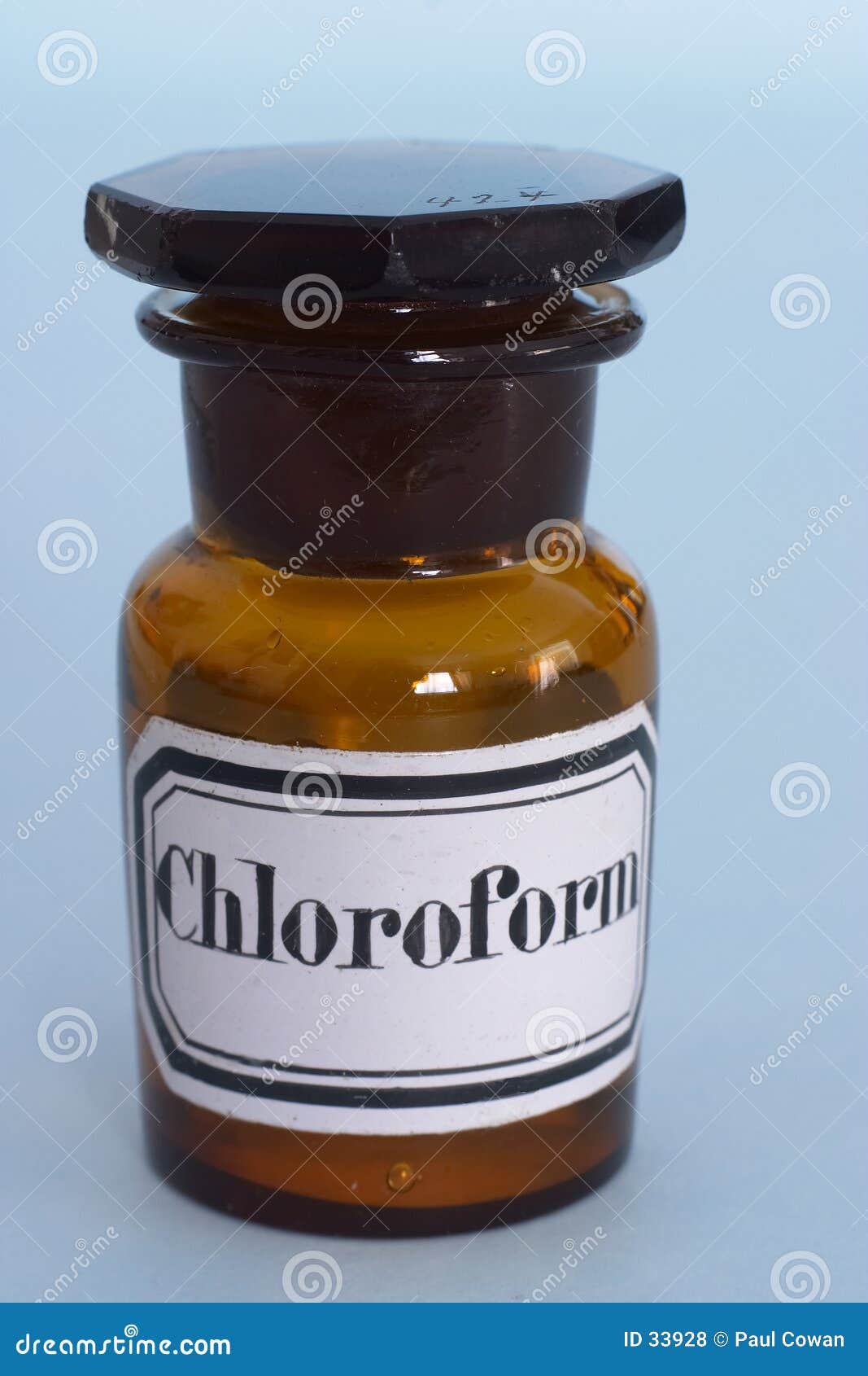 Chloroform In A Brown Laboratory Vial Stock Images | CartoonDealer.com ...
