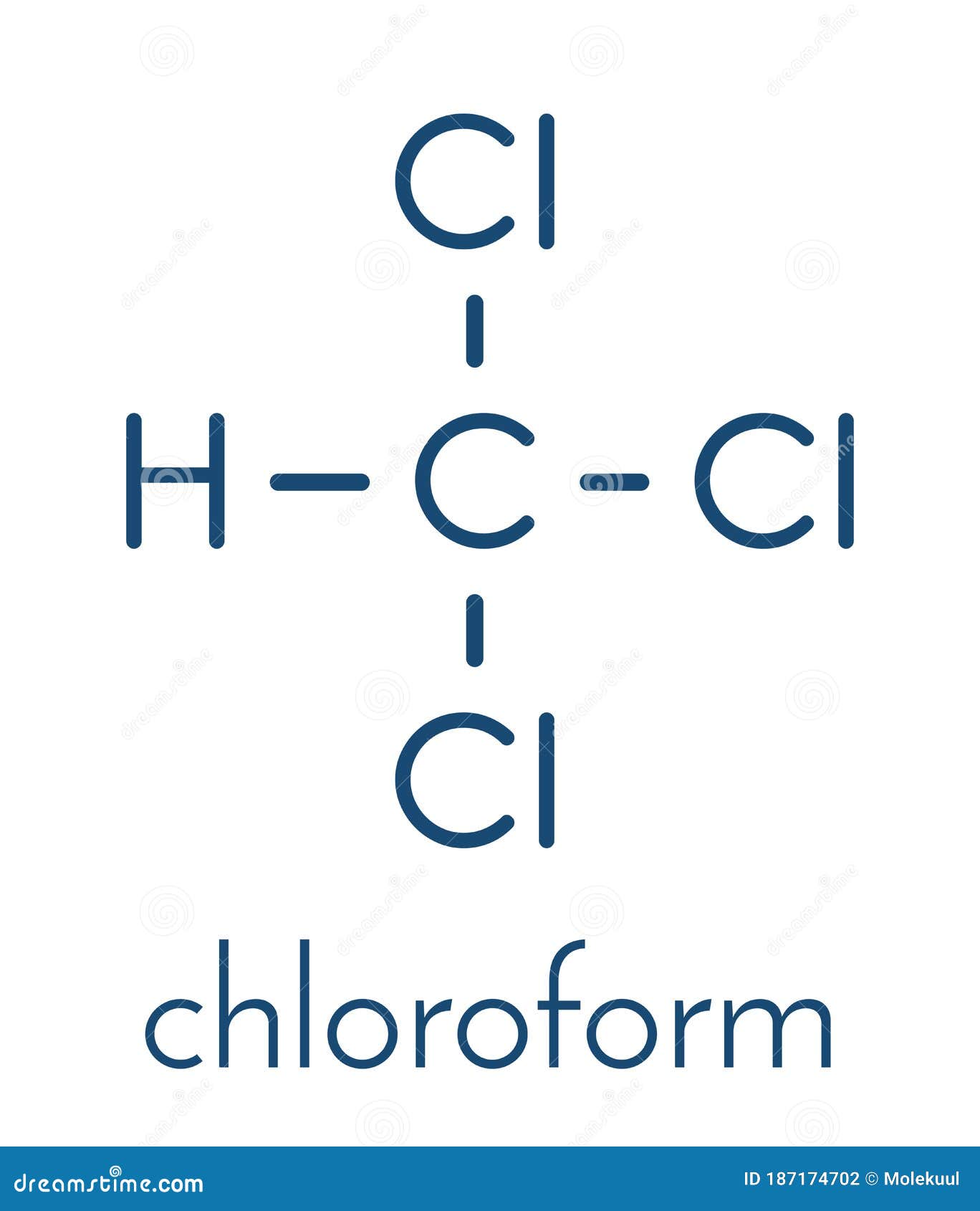 Chloroform Molecule