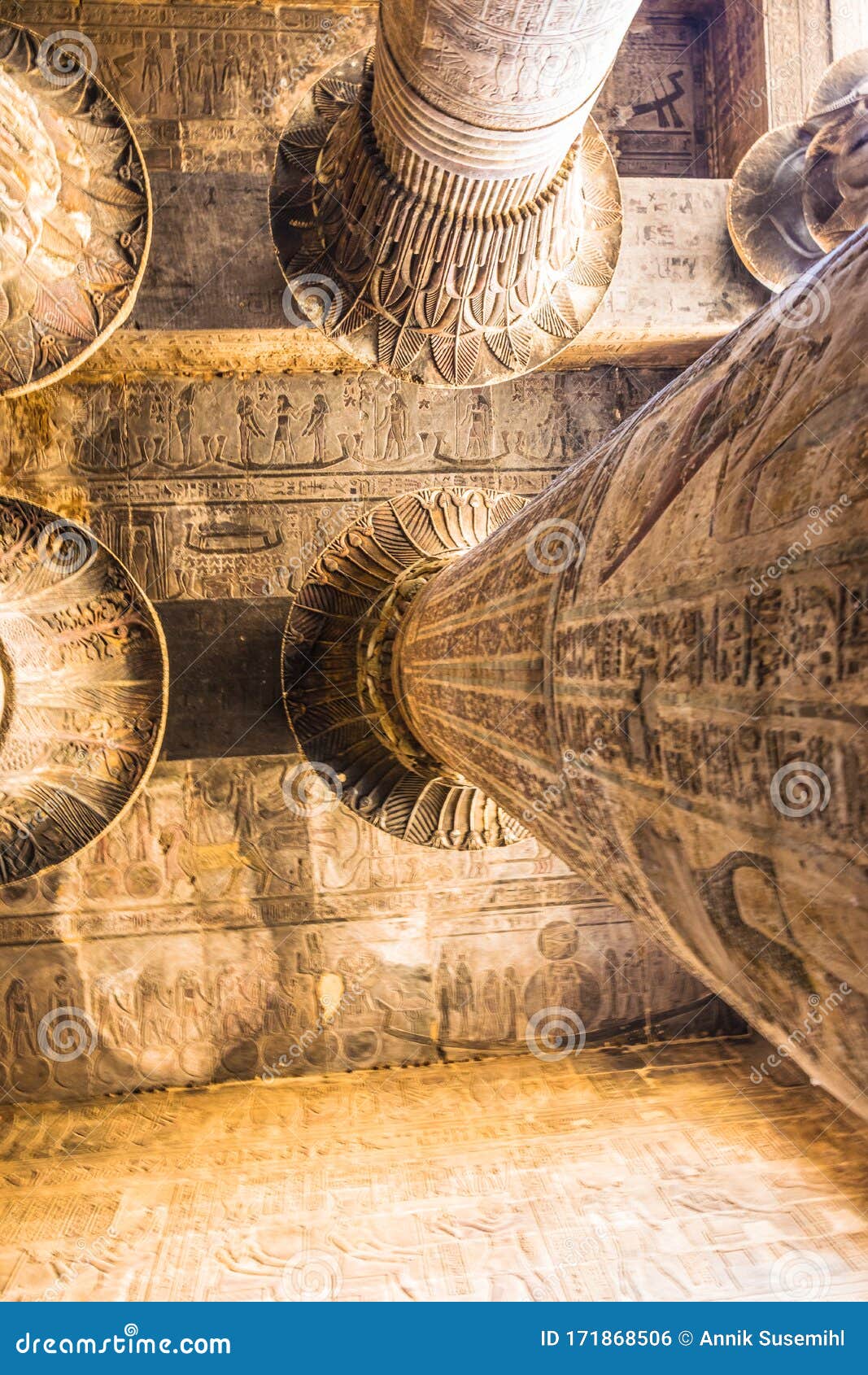 Chnum Temple, Esna, Egypt editorial photo. Image of ancient - 171868506