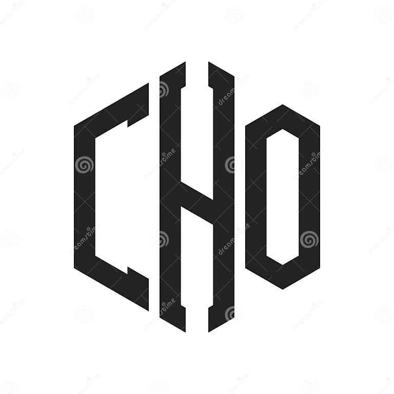CHO Logo Design. Initial Letter CHO Monogram Logo Using Hexagon Shape ...