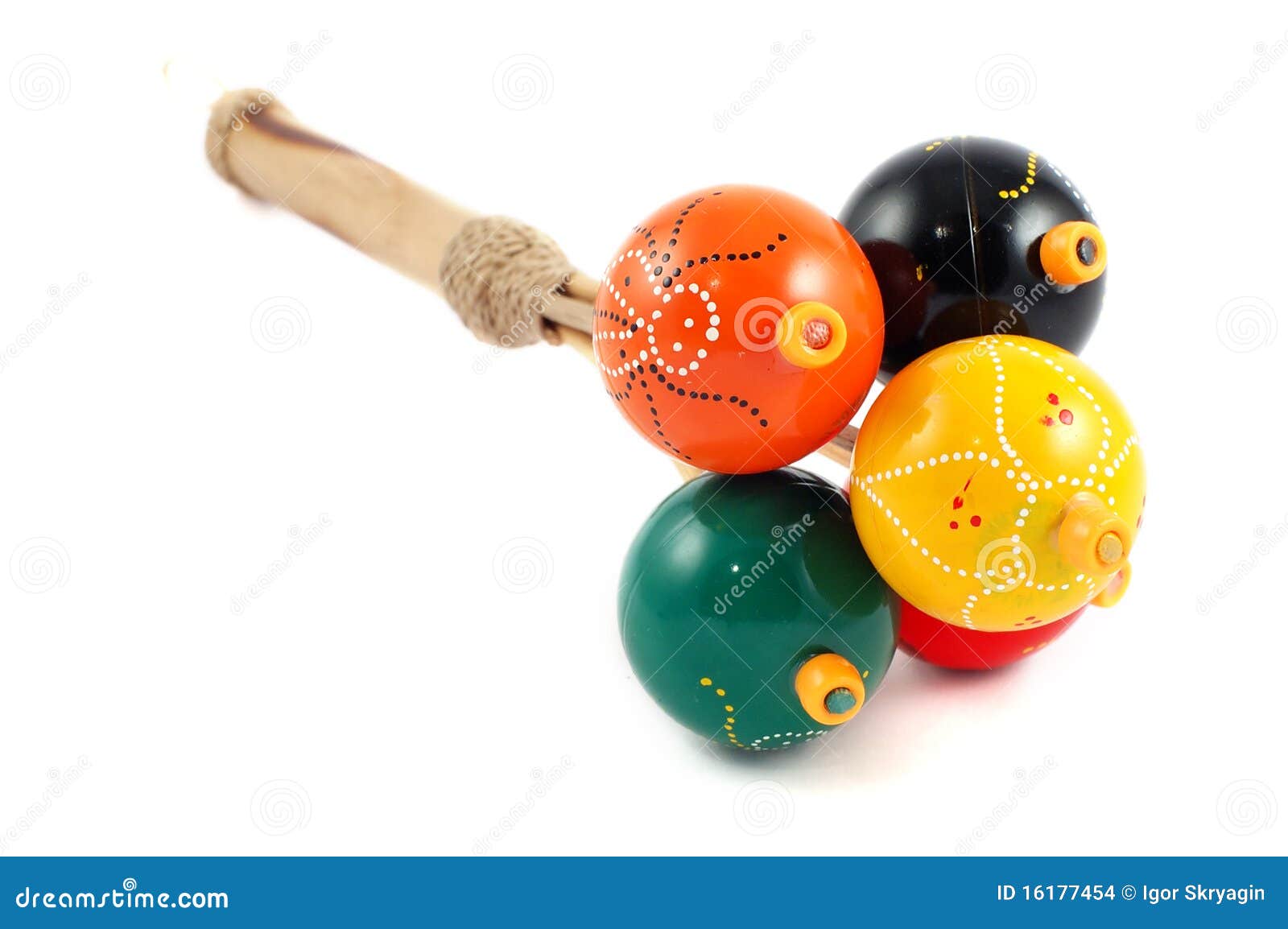 Chocalho foto de stock. Imagem de colorido, branco, jogo - 16177454