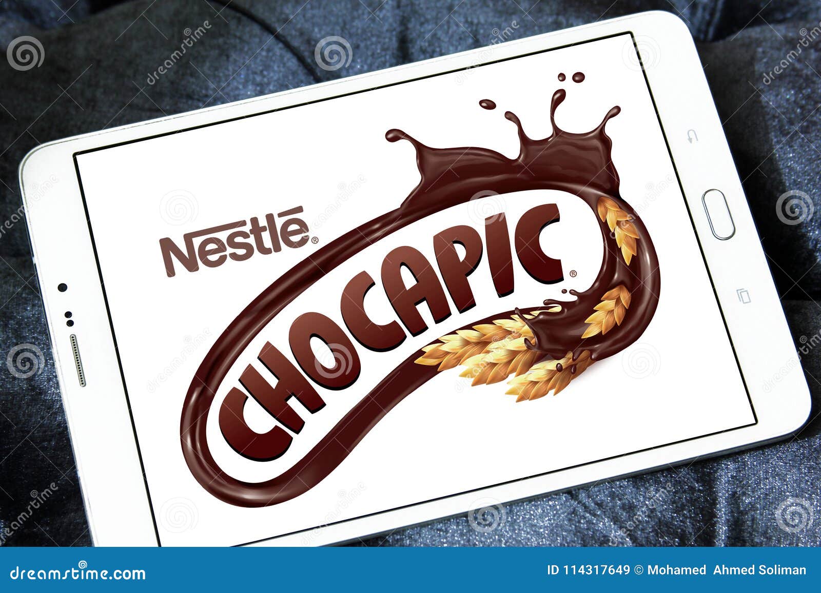 Chocapic Se Acurruca El Logotipo De La Marca Imagen de archivo ...