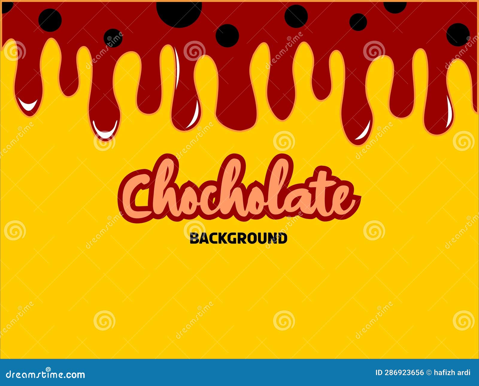 Chocholate Melt Background Vector Stock Vector - Illustration of ...