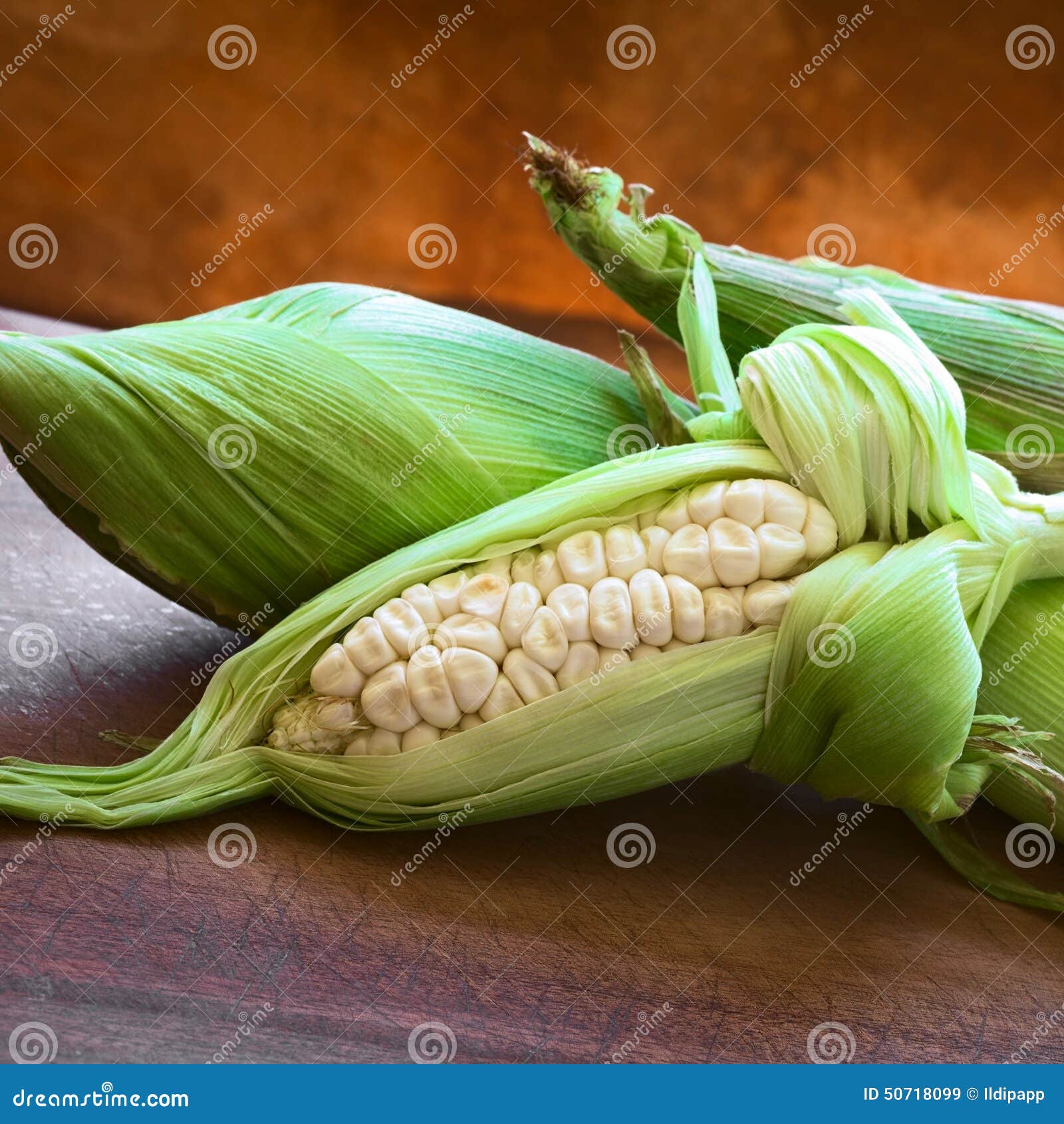 Choclo, Peruvian Blancos O Maíz De Cuzco Imagen de archivo - Imagen de ...