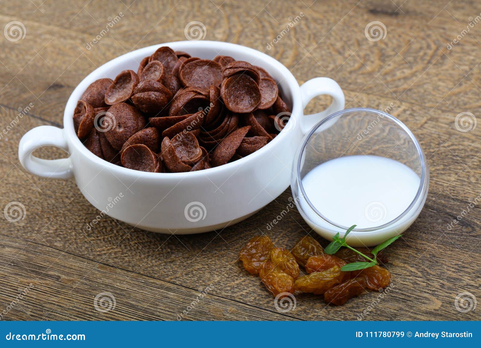 Choco corn flakes stock image. Image of dark, crispy - 111780799