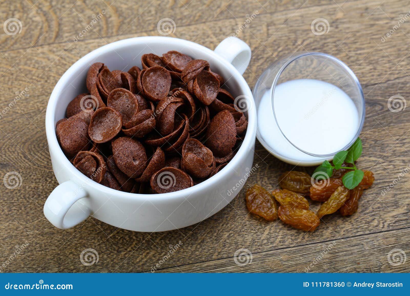 Choco corn flakes stock photo. Image of lifestyle, ingredient - 111781360